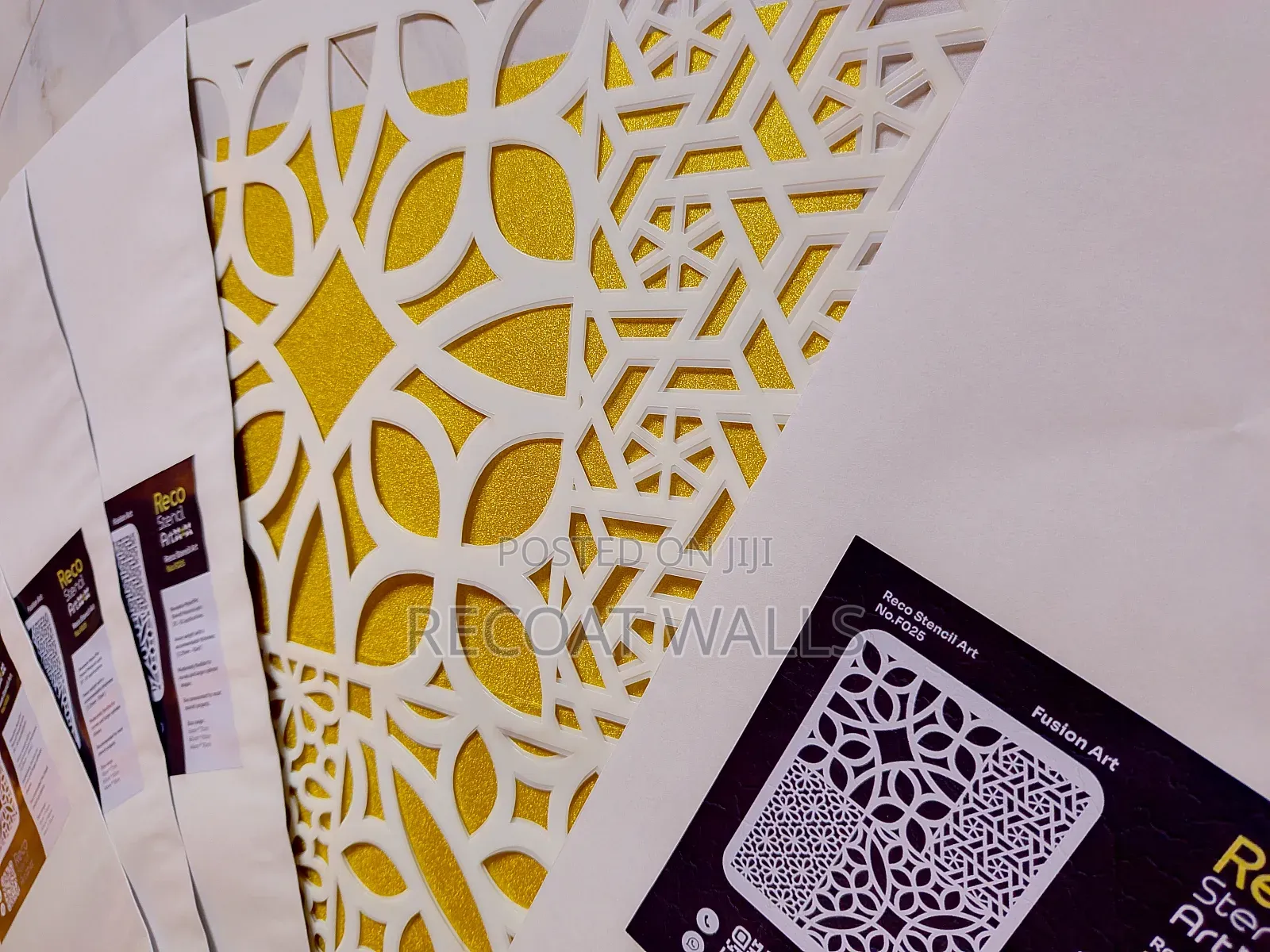 Reco - Large Professional Fusion Stencil Motif Art! in Central Division ...