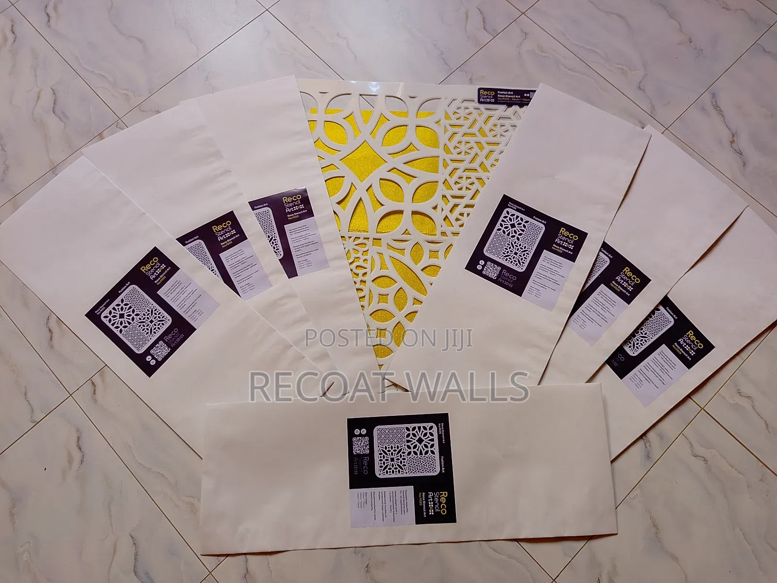 Reco - Large Professional Fusion Stencil Motif Art! in Central Division ...