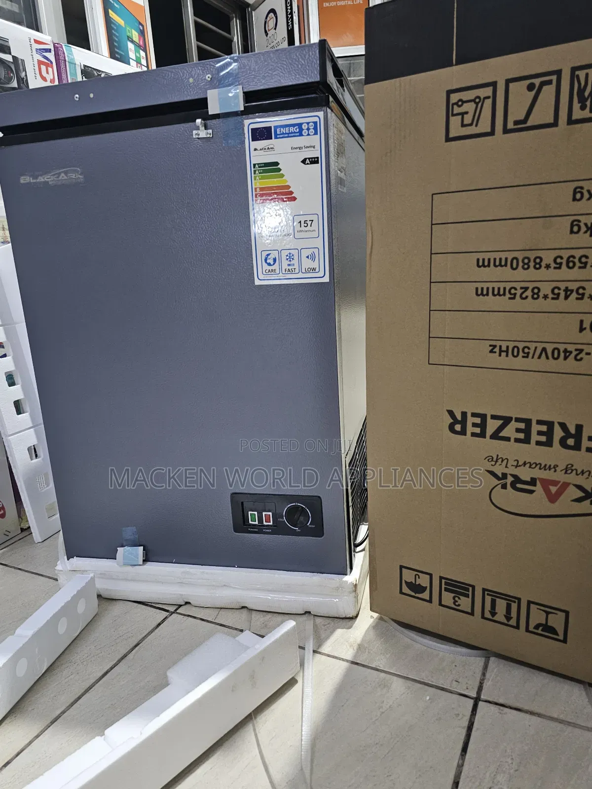 130l Blackark Deep Freezer With 3 Years Warranty on Promotion in ...