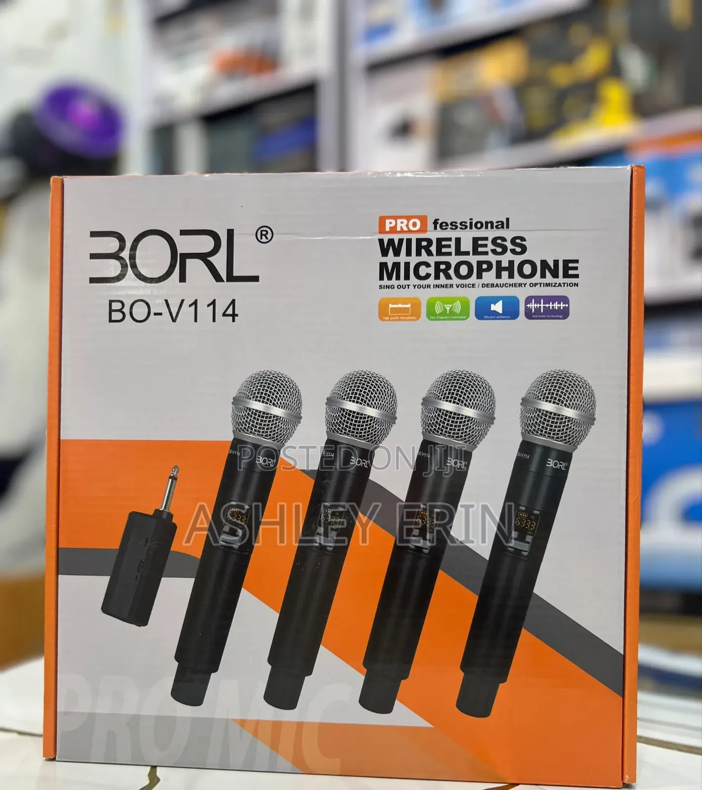 Borl Proffetional Wireless Microphone 4 in 1 in Central Division ...