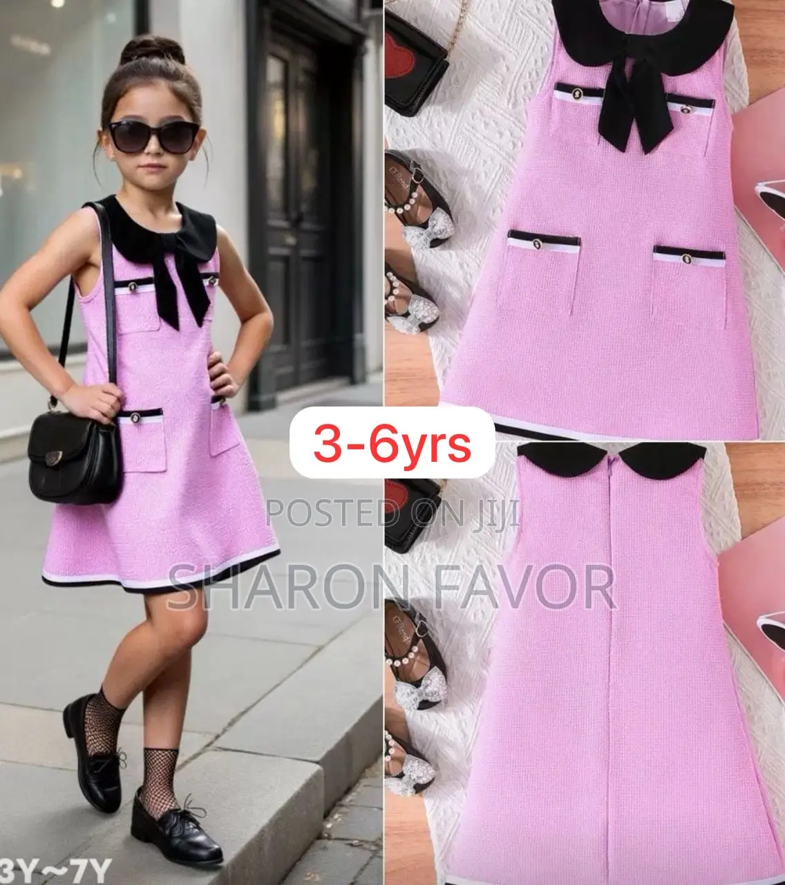 Girls Free Pink Dress in Central Division - Children's Clothing, Sharon ...
