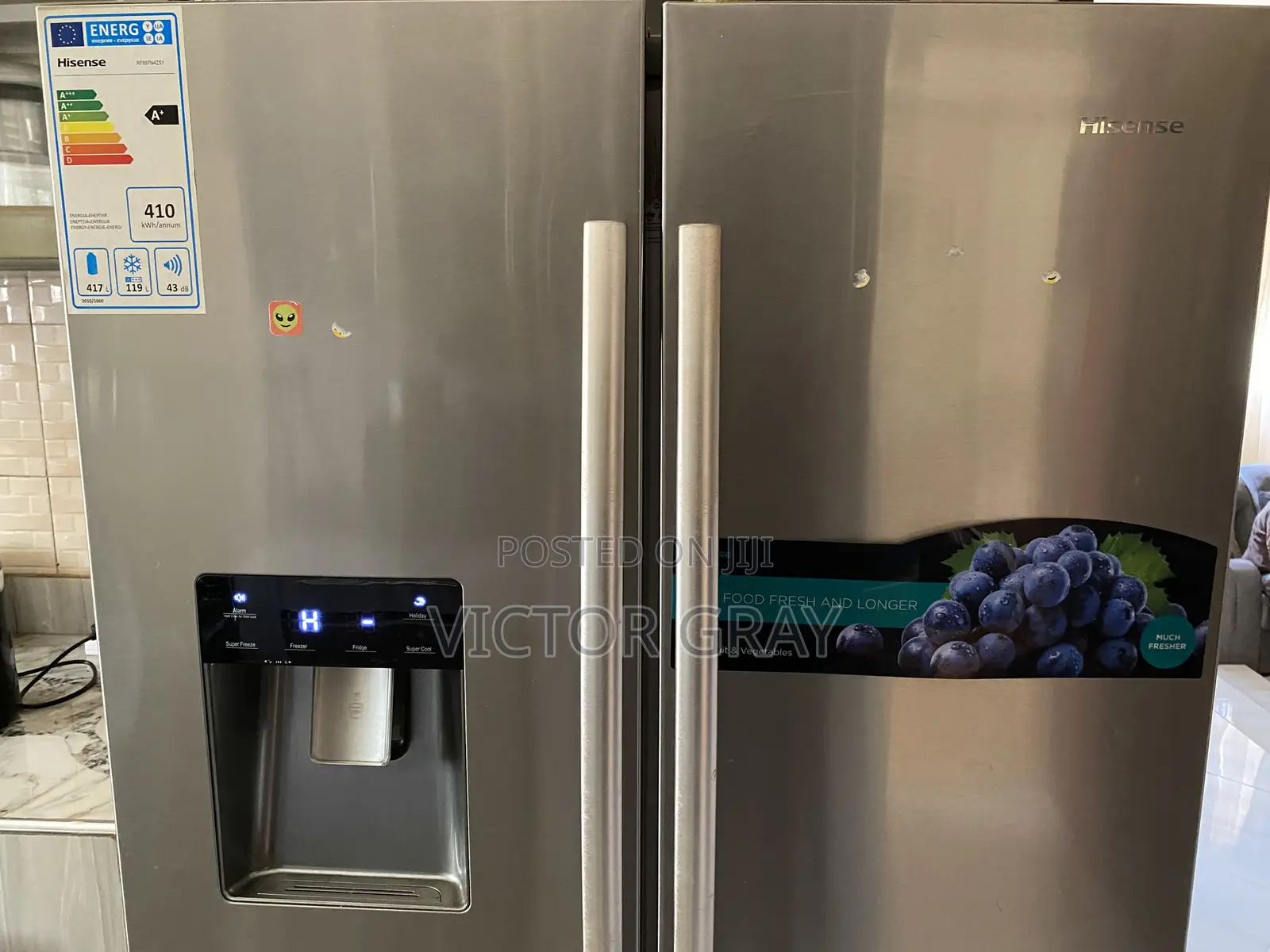 Hisense Fridge in Mukono TC - Kitchen Appliances, Victor Gray | Jiji.ug