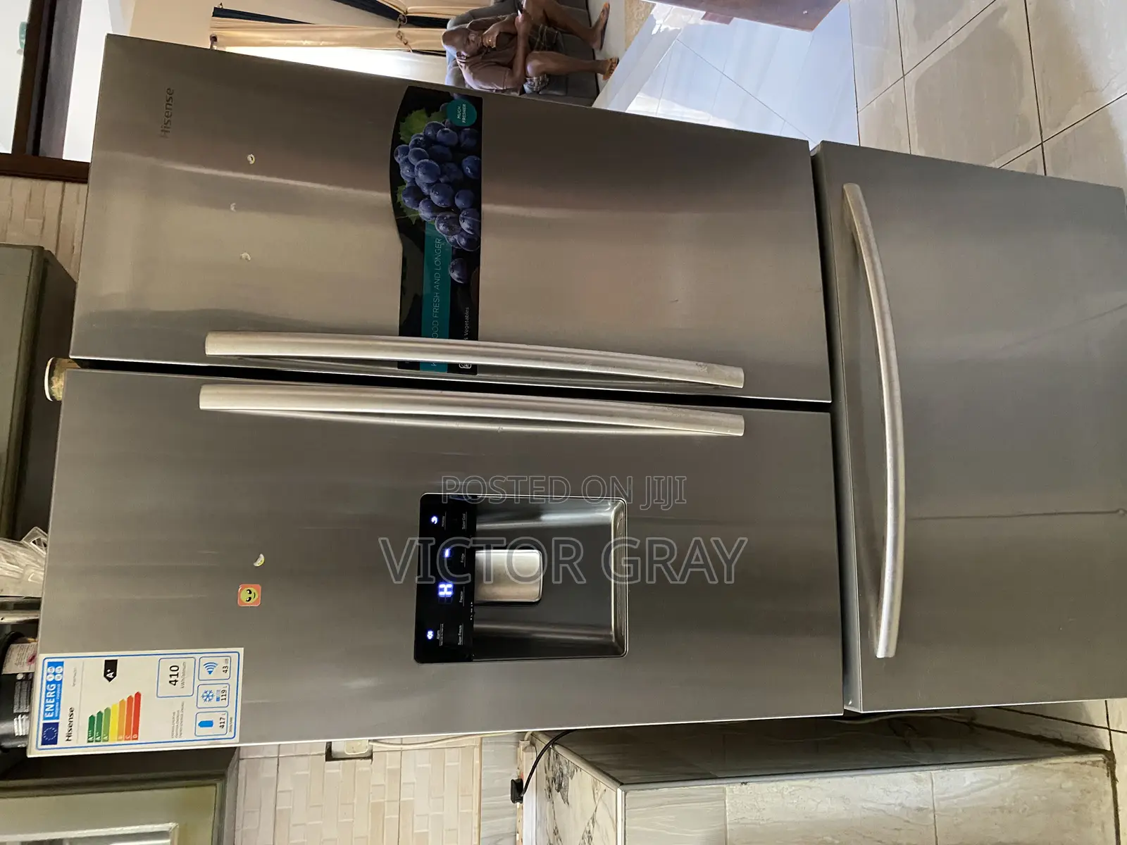 Hisense Fridge in Mukono TC - Kitchen Appliances, Victor Gray | Jiji.ug