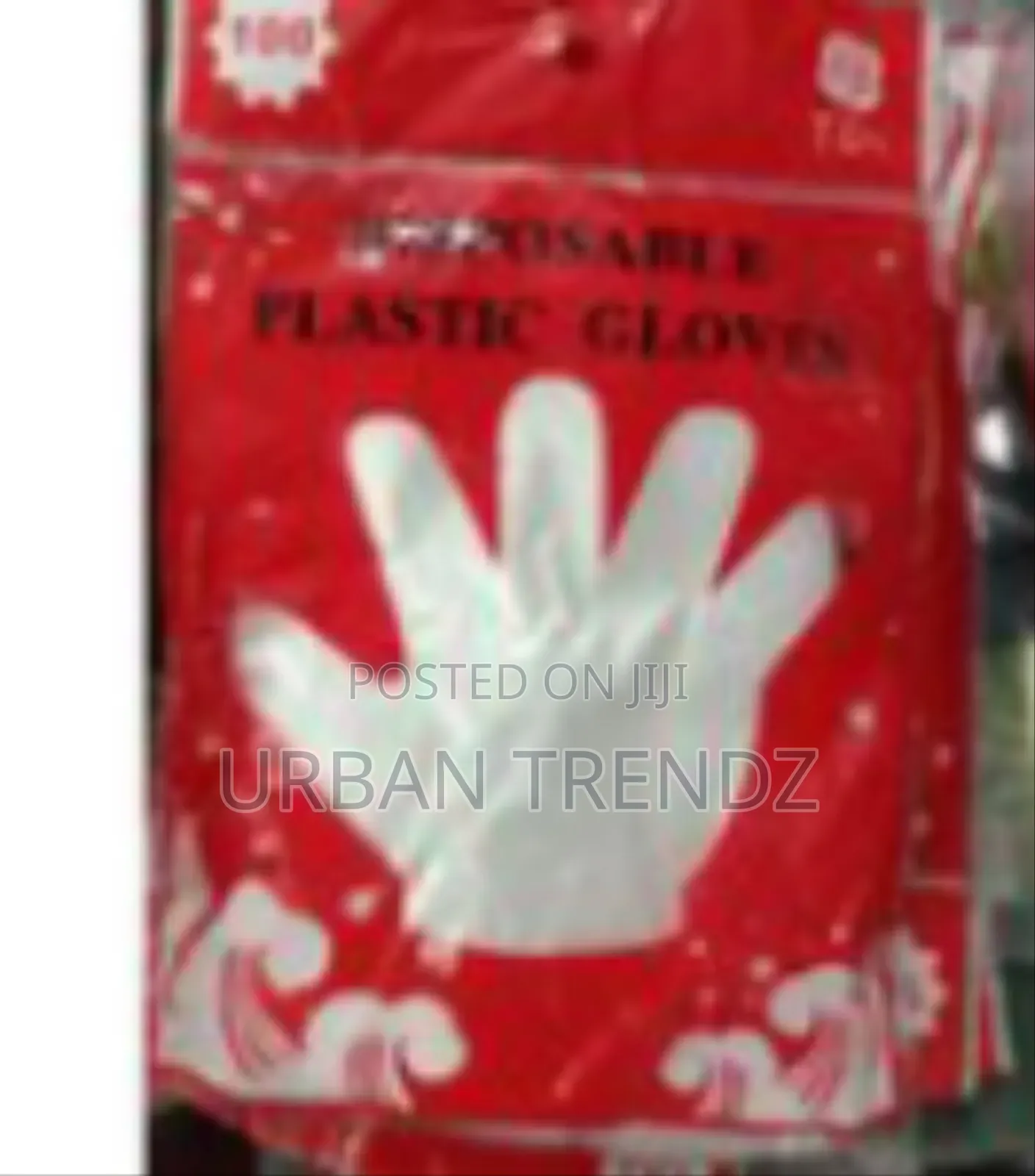Disposable Clear Plastic Gloves. (100 Pieces in Central Division - Home ...