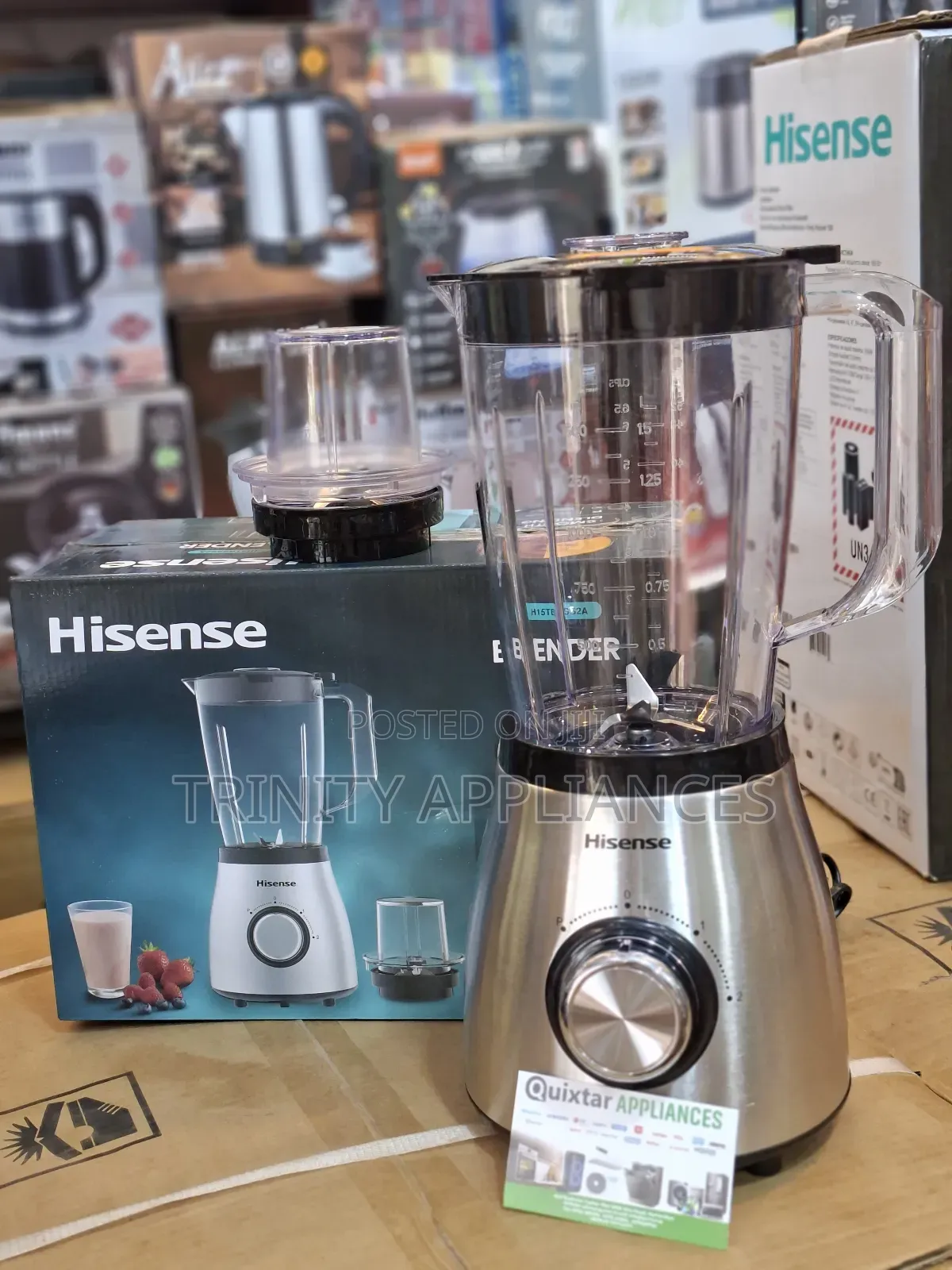 Hisense 1.5 Litres Stainless Steel Blender in Central Division ...