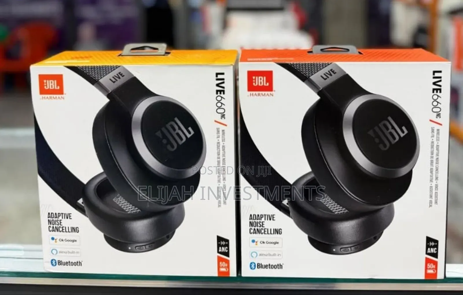 JBL Live 660nc Wireless Over Ear Noise Cancelling Headphones in Central ...