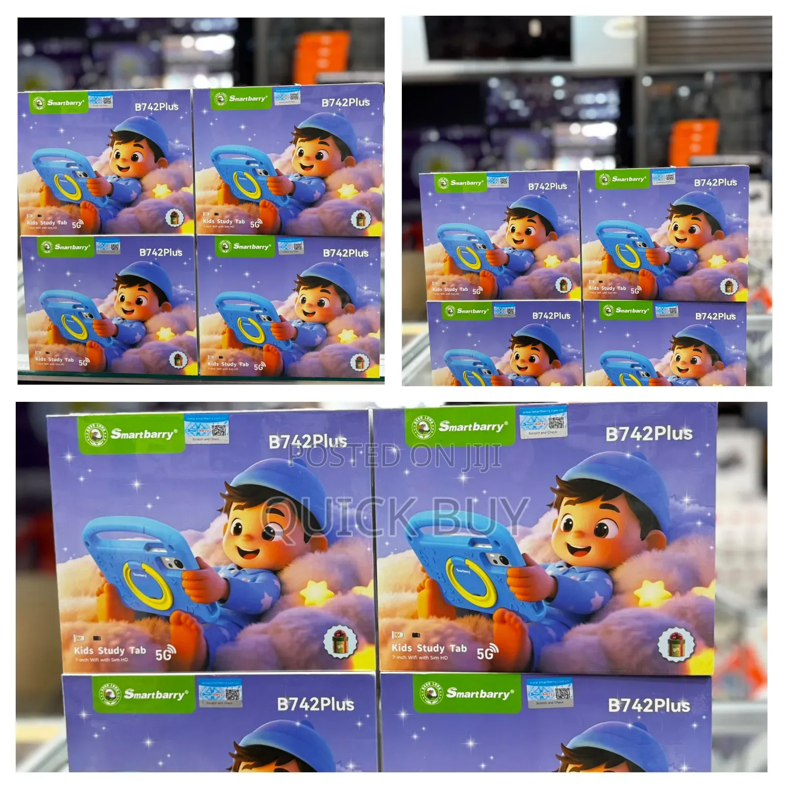 Smart Berry B742 Plus Simcard Tab Pink in Central Division - Toys ...