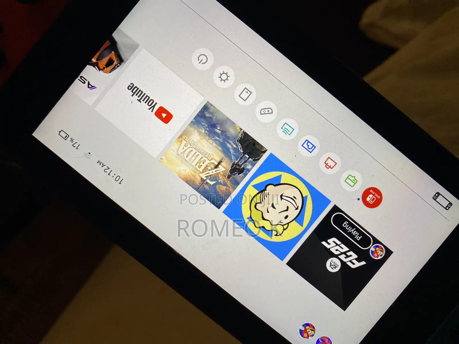 Nintendo Switch With Eafc25 and 4 Other Games in Central Division ...