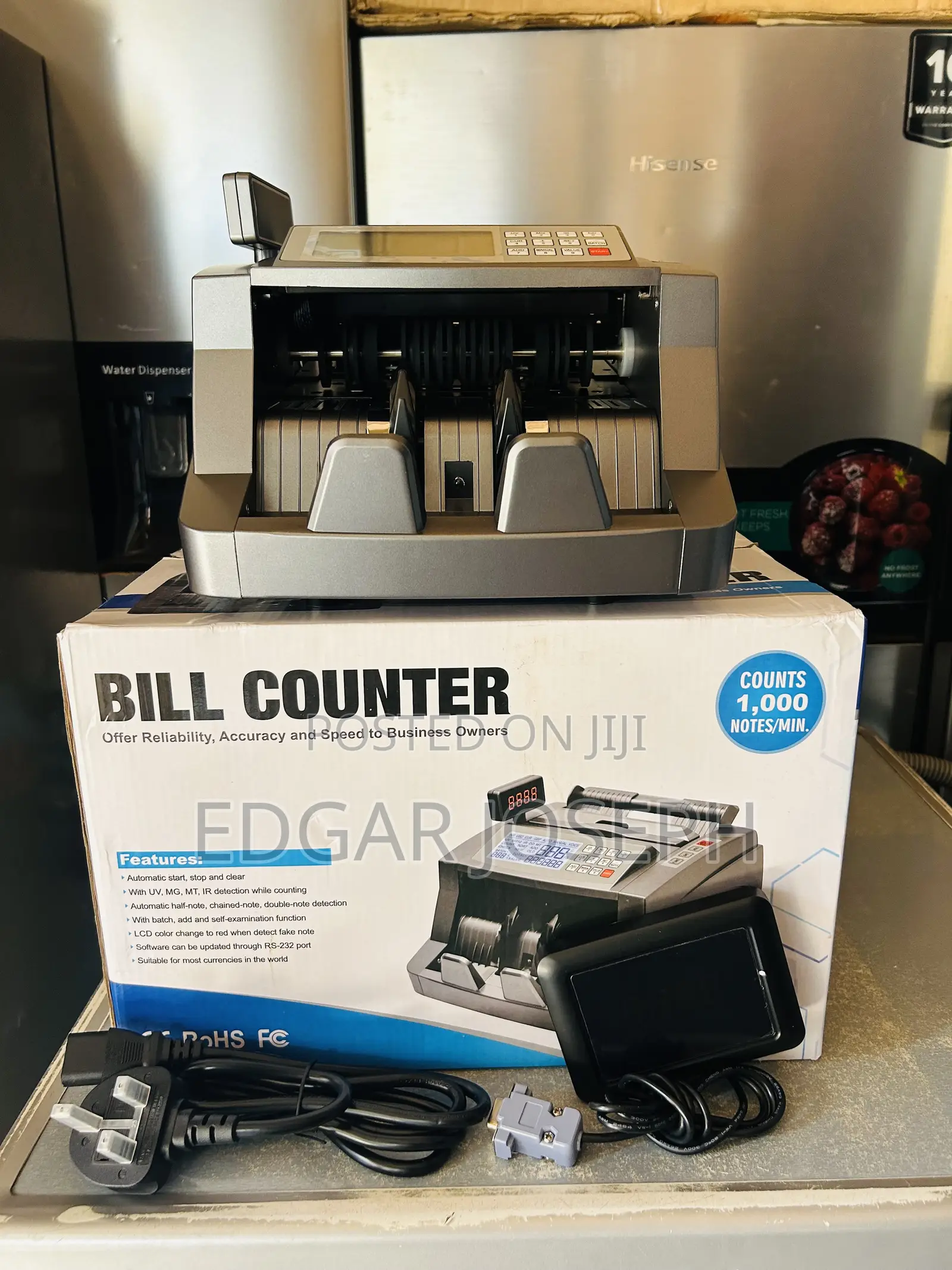 Bill Counter Machine for sale - Edgar Joseph Price: USh 350,000 on Jiji ...