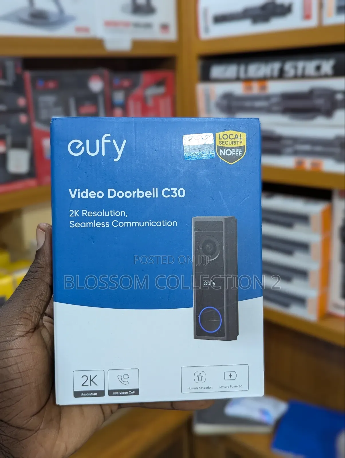 Eufy Security Video Doorbell Camera C30, Battery Powered, Fhd,165° in ...