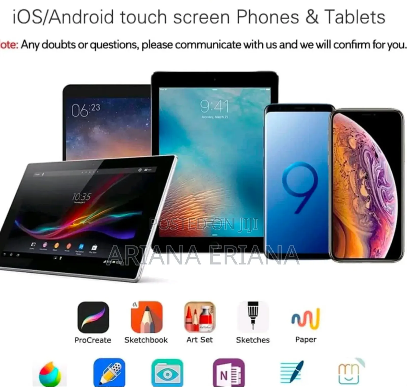 Active Stylus Pen for Touch Screen Device in Central Division ...