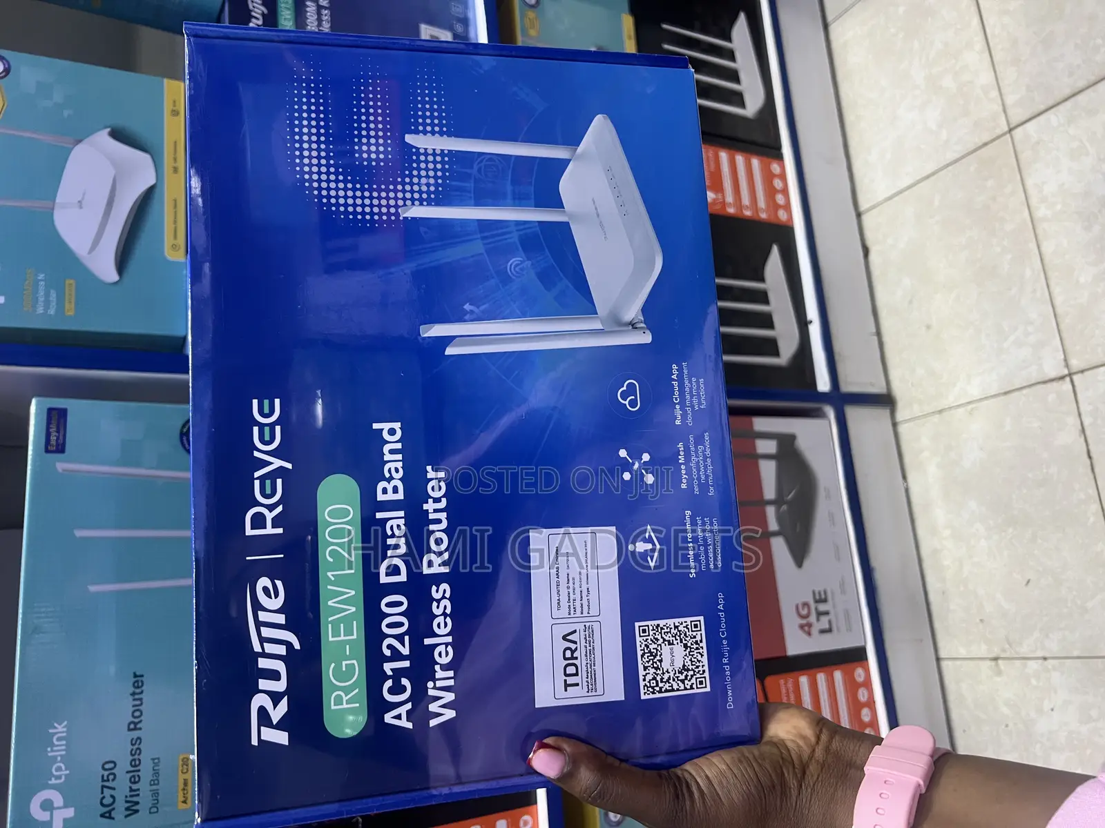 Ruijie Reyee Rg-Ew1200 Ac1200 Dual Band Wireless Router in Central ...