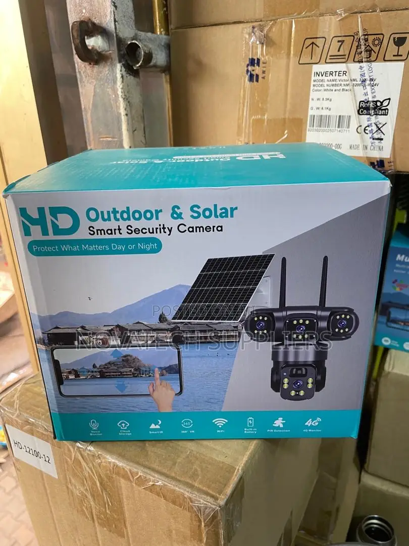 PTZ Smart Solar Security Camera for Outdoors in Central Division ...