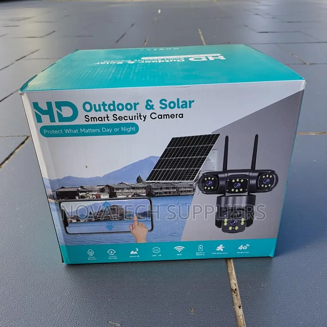 Boxed PTZ Solar-Charged Smart Surveillance Camera in Central Division ...