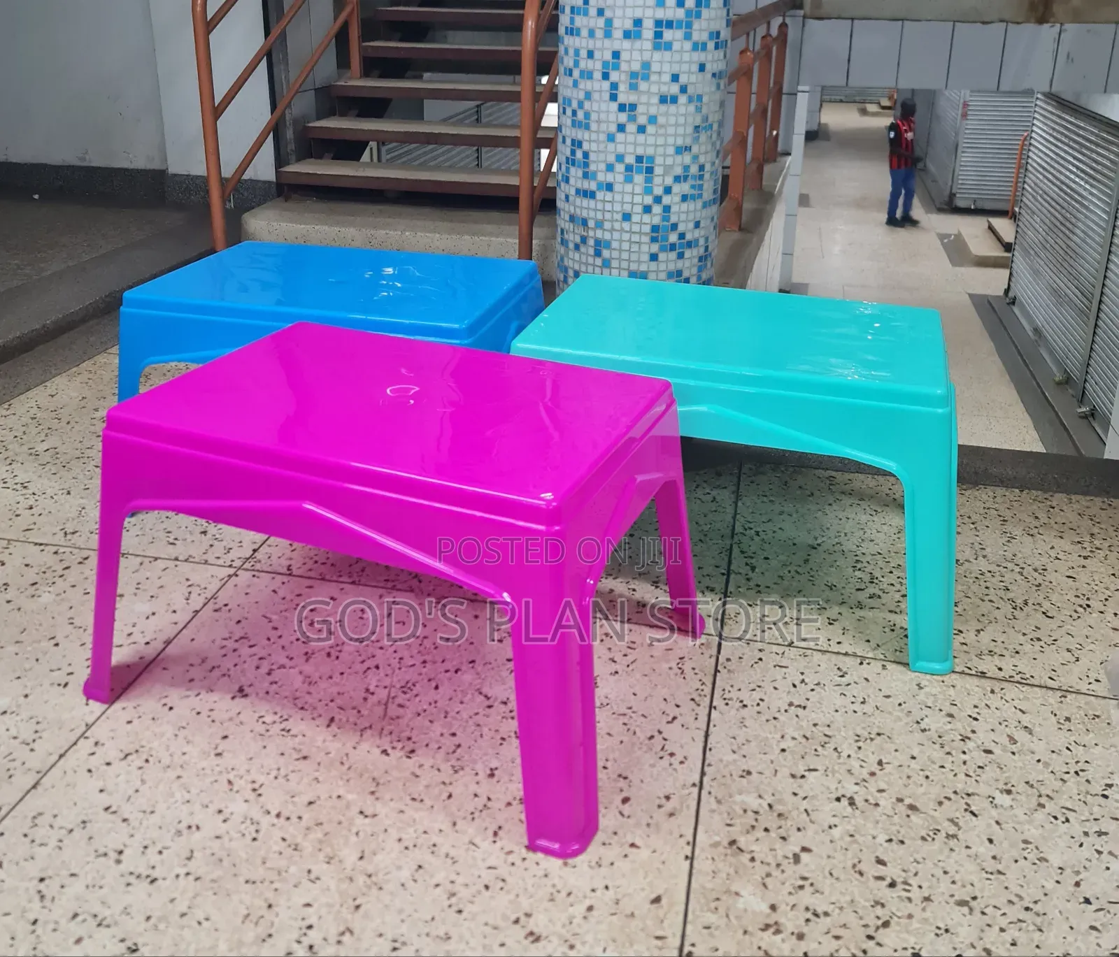 Coffee/Center Plastic Table Plastic Table in Central Division - Furniture, Gods Plan Store | Jiji.ug