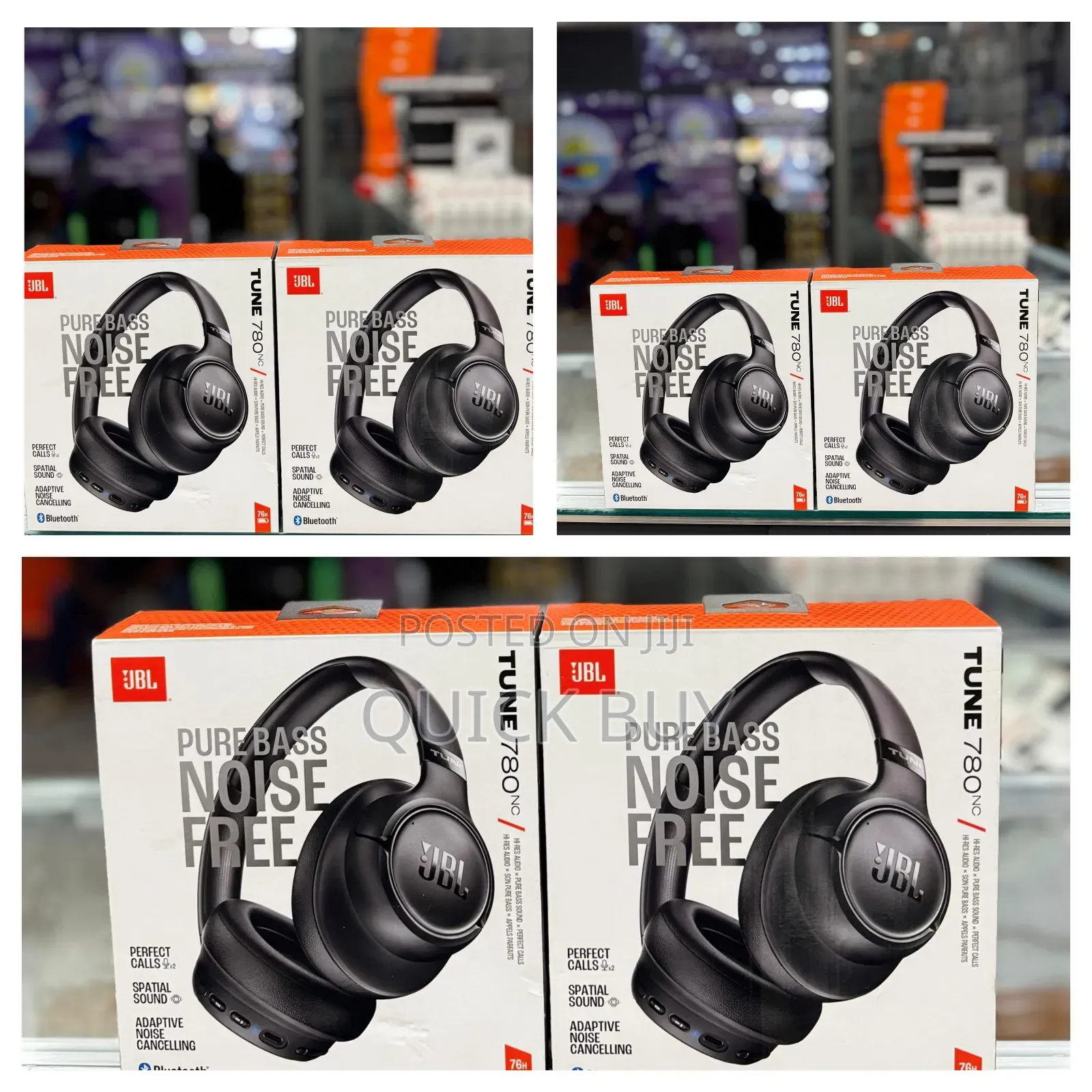 JBL Tune 780nc 76 Hours Play Time in Central Division - Headphones ...