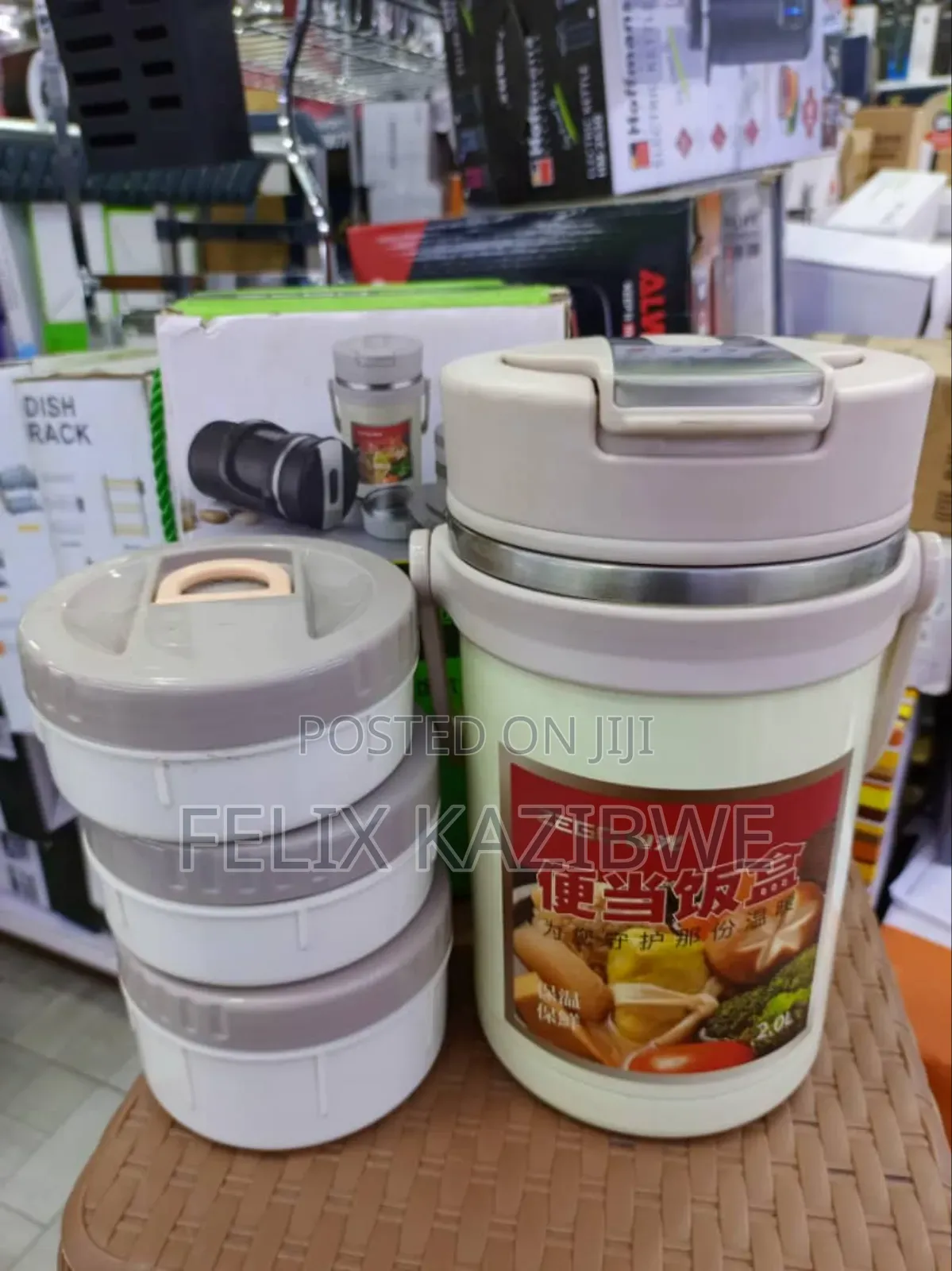 2.0l Zego Vacuum Lunch Box. in Central Division - Kitchenware ...