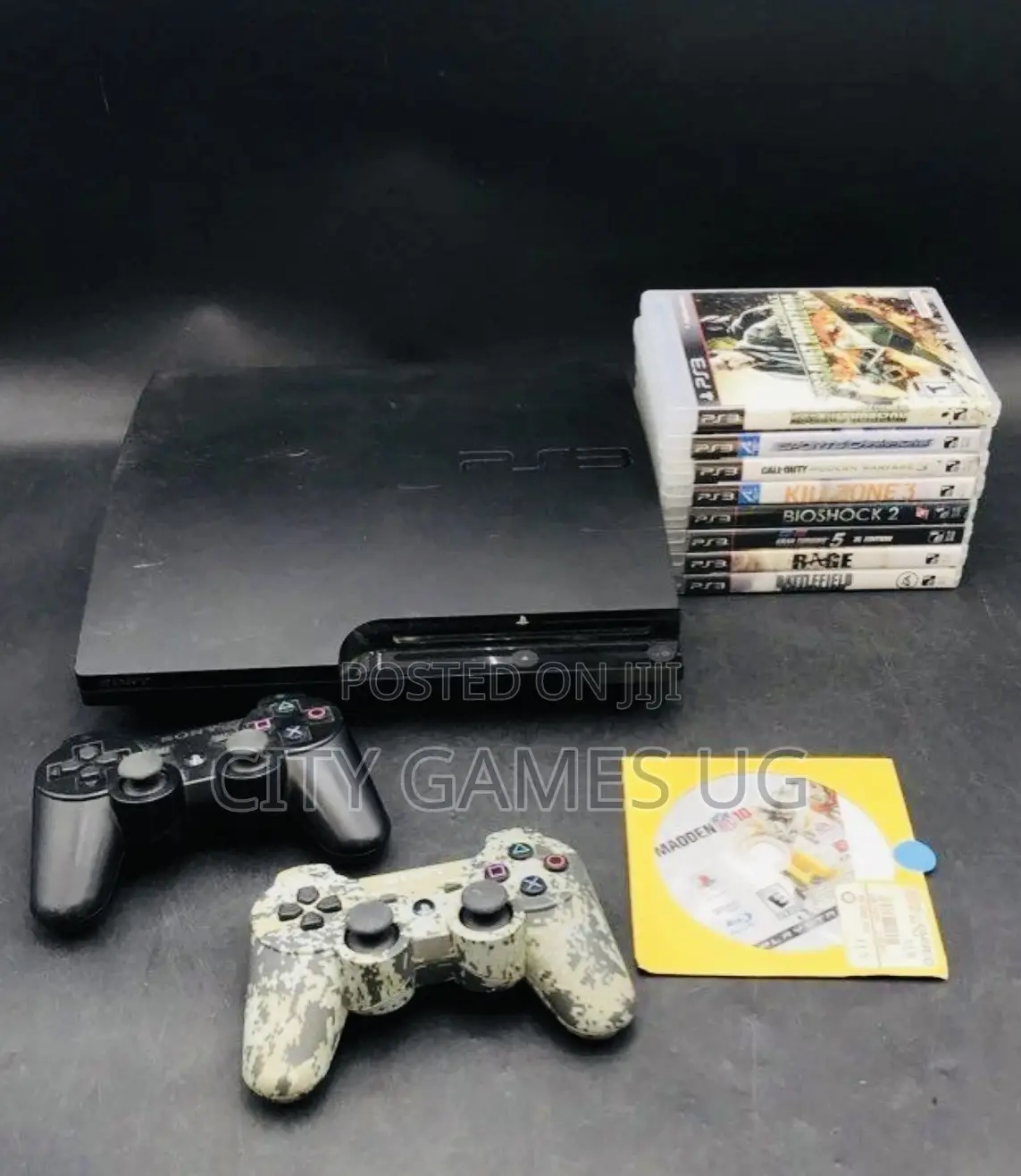 Sony Ps3 Slim Console 2 Controllers - With Call of Duty and More in ...