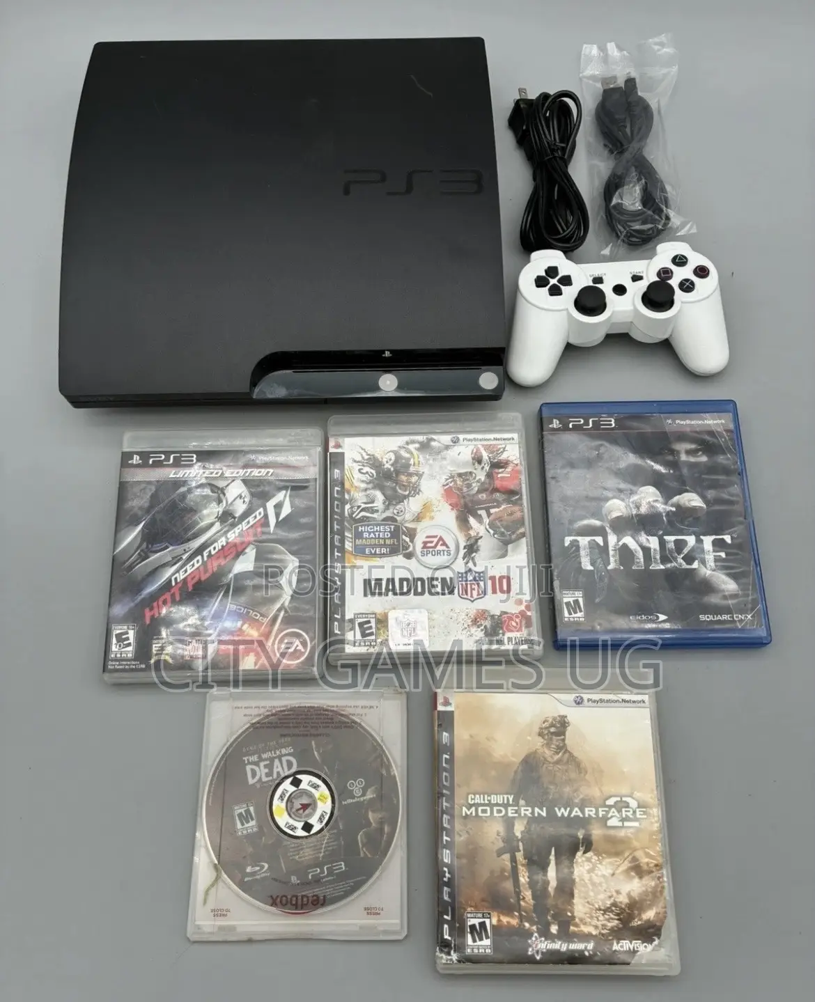 Sony Ps3 Slim Controller Cords ,2controller 15 Games in Central ...
