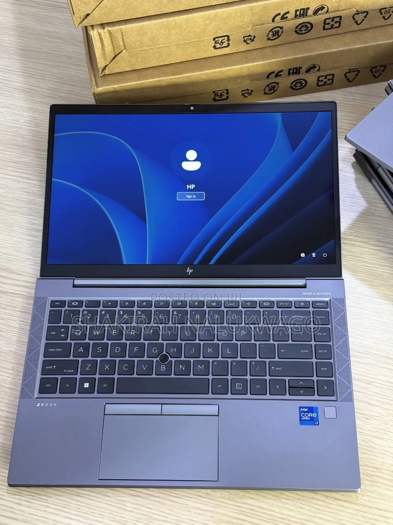 New Laptop HP ZBook Firefly G8 16GB Intel Core I7 SSD 512GB in Central ...