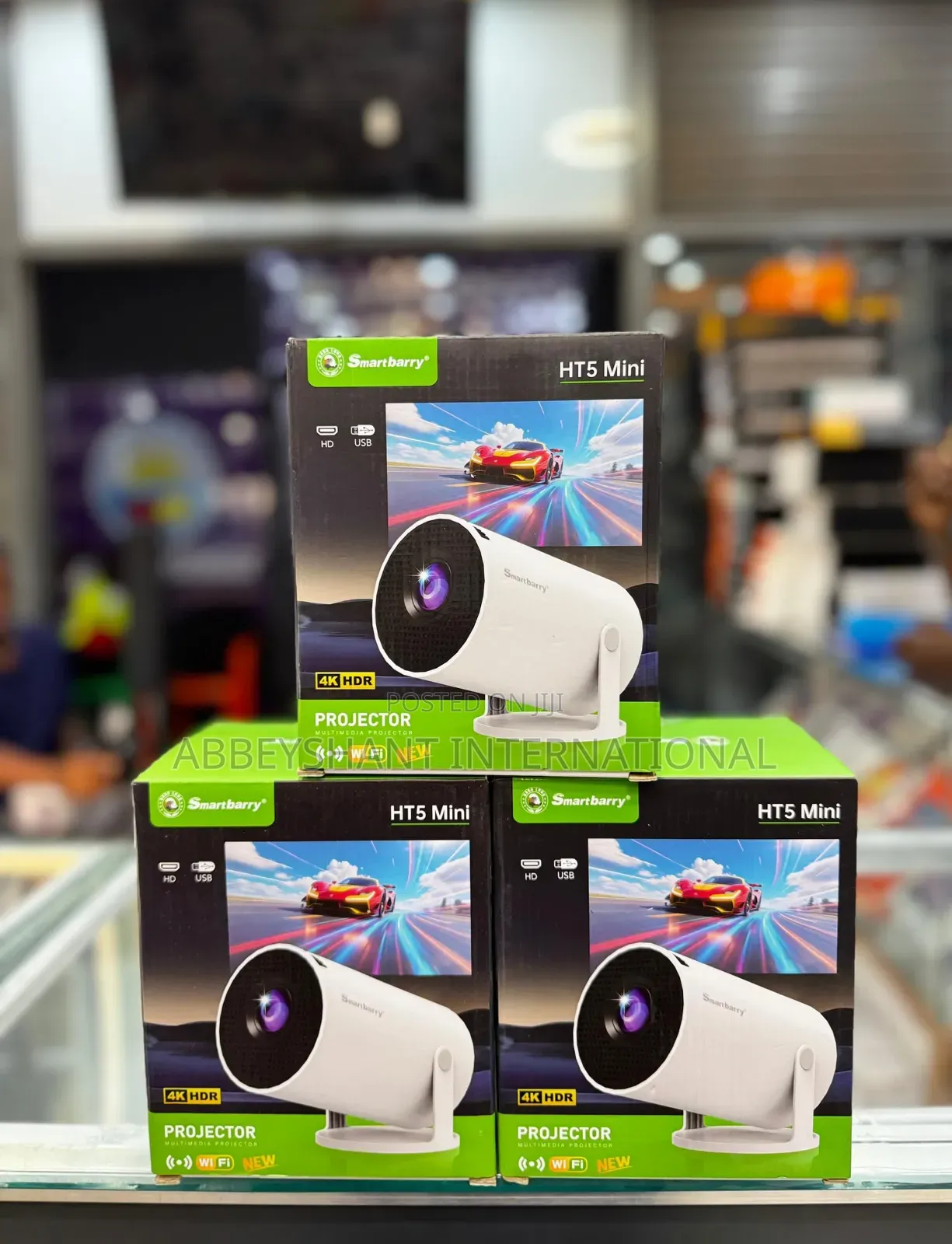 Smartbarry Ht5 Mini Projector /Mini Portable Projector. in Central ...