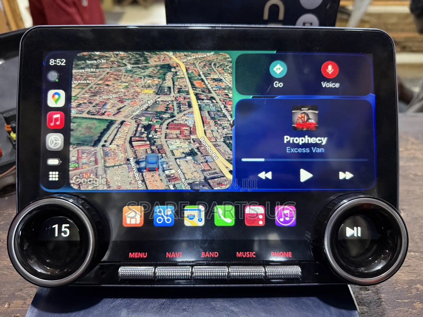 Car Vision Dual Knob Qled Hd Apple Carplay & Android Auto Radio in ...