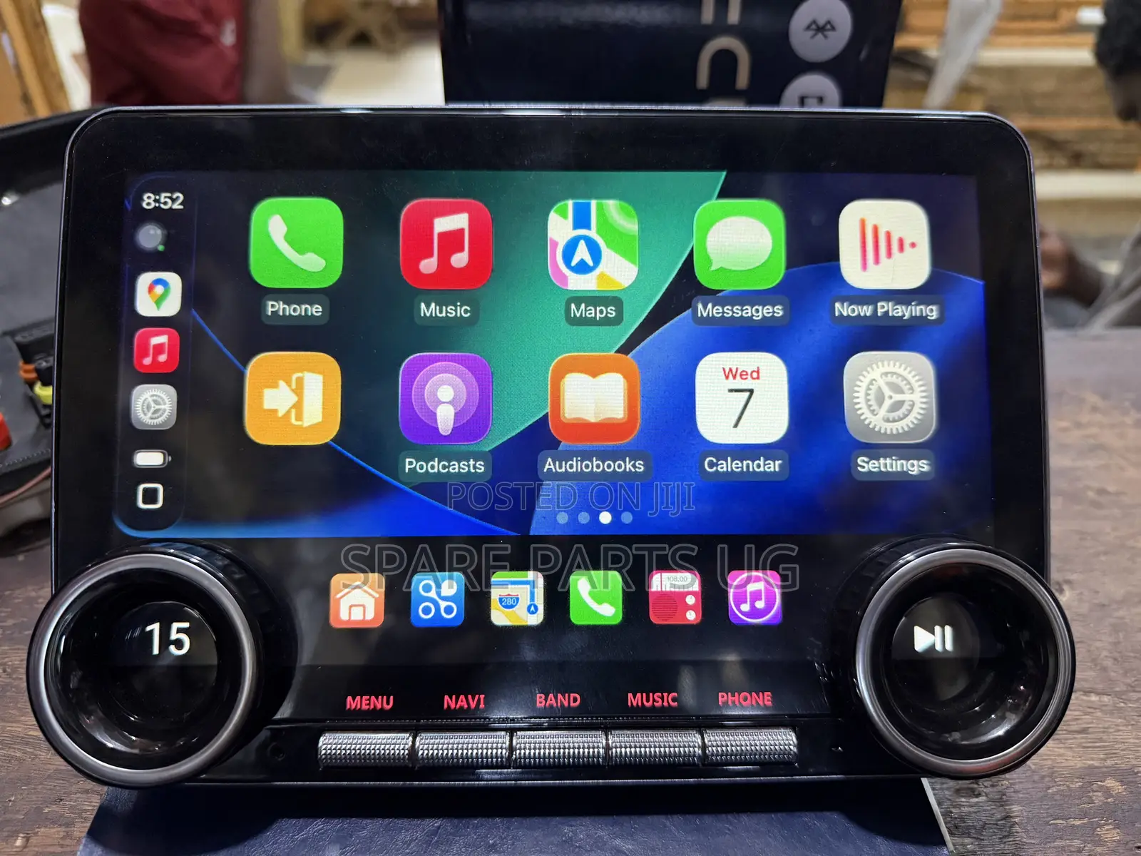 Car Vision Dual Knob Qled Hd Apple Carplay & Android Auto Radio in ...