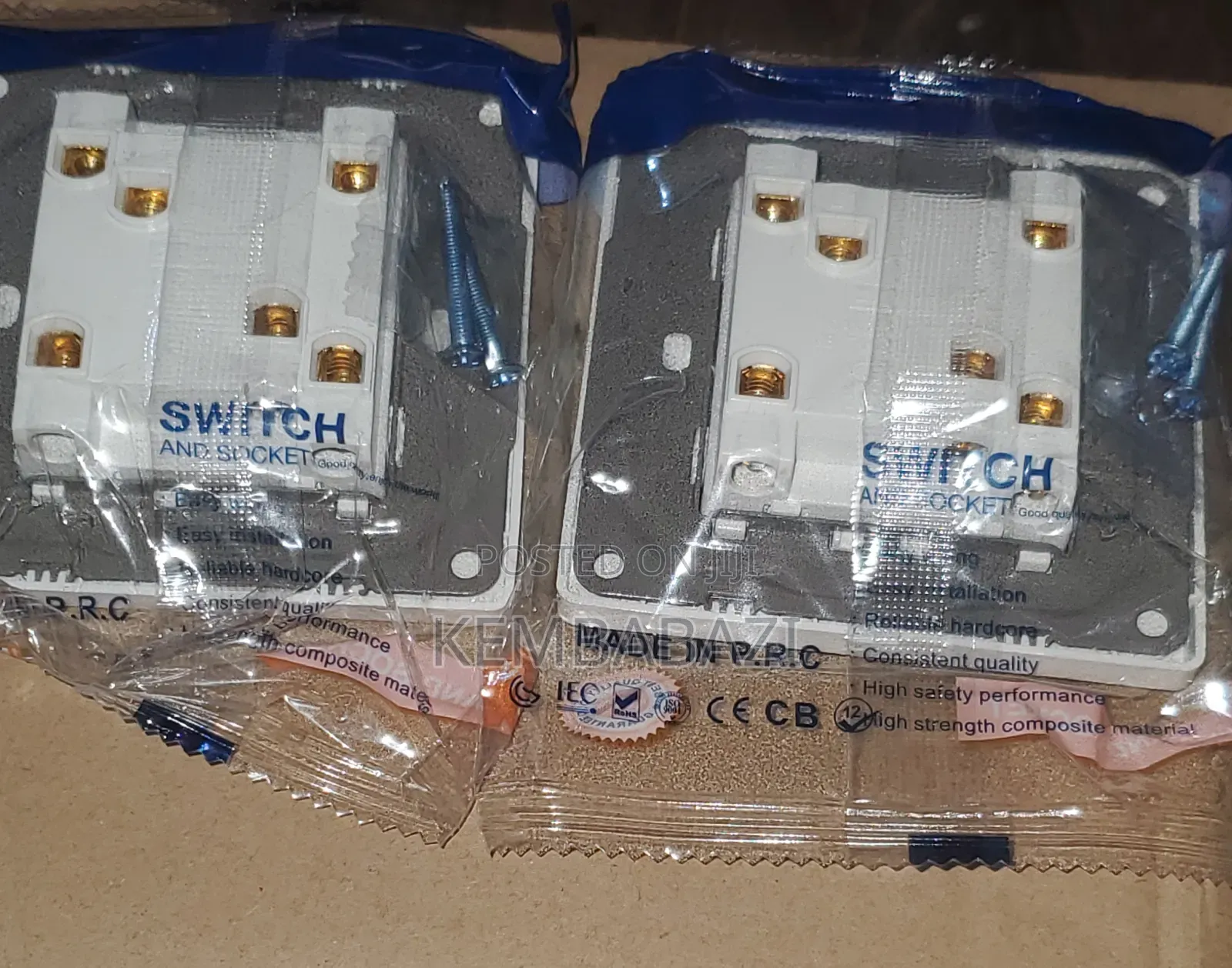 Double Gang Oglex Electric Wall Switch And Socket in Central Division ...