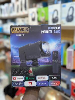 Borrego Smart5 Projector With 2 Game Consoles and Built in 10000 Games ...