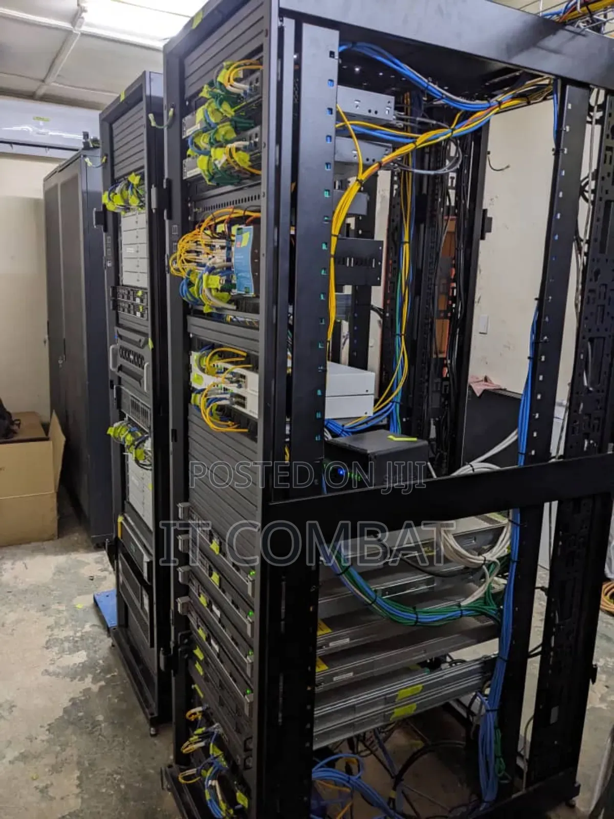 Server Room Structural Setup and Installation in Central Division ...