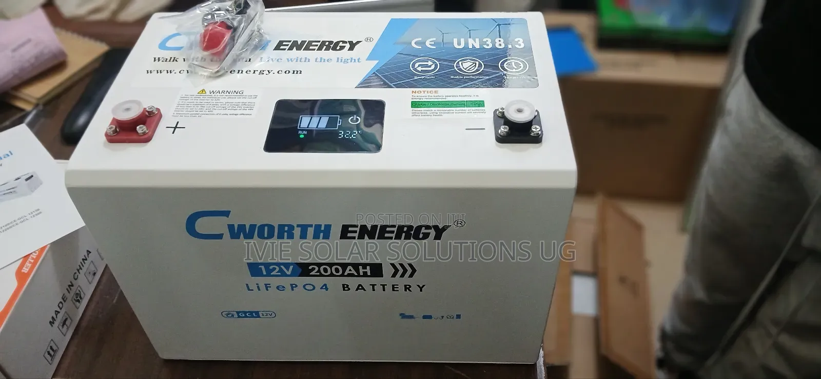 Cworth Lithium Ion Phosphate Battery 200ah 12v in Central Division ...