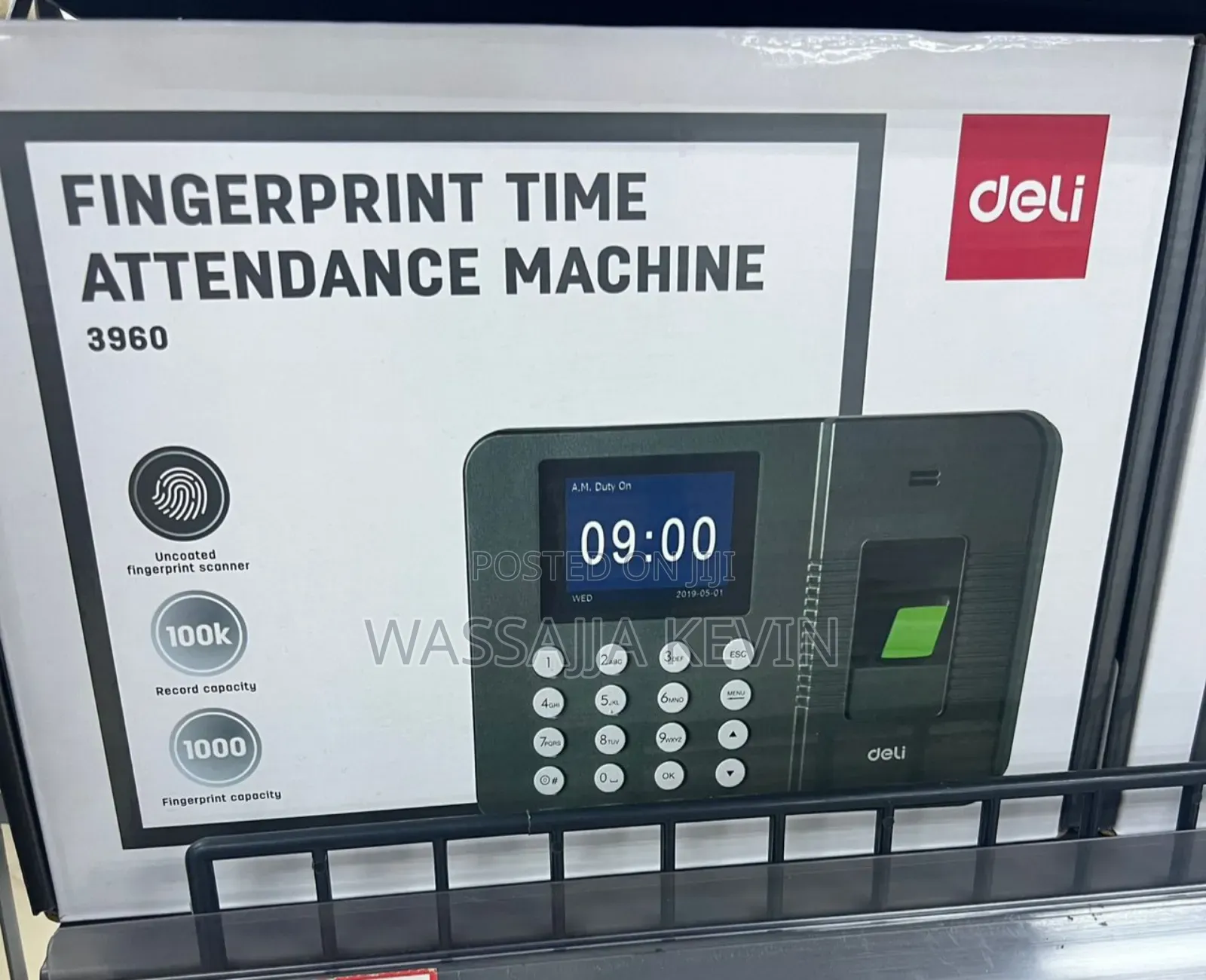 Finger Print Attendance Time Machine in Central Division - Accessories ...