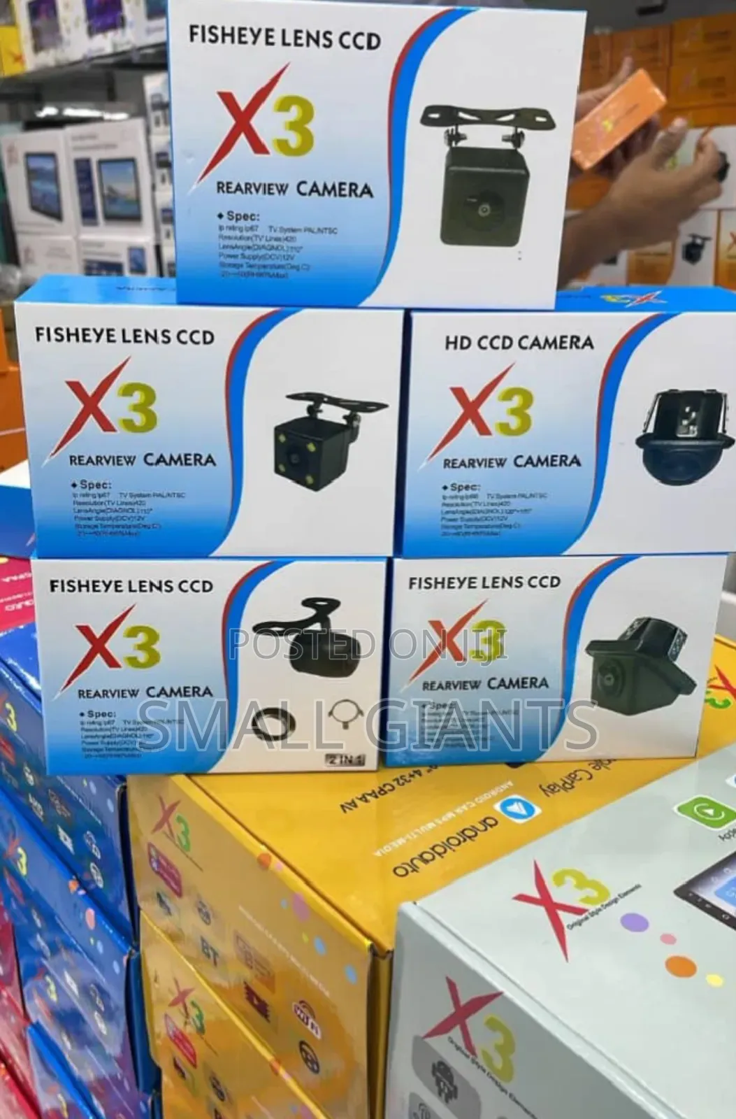 Universal Car Rear View Camera With a Fisheye Lens in Central Division ...