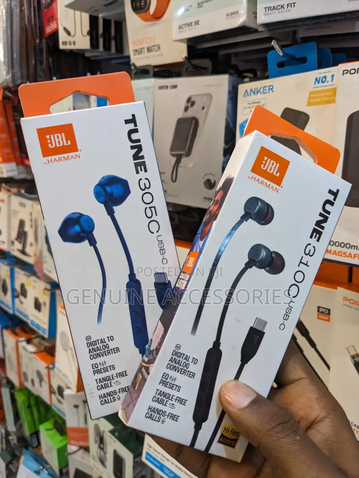 Jbltune 305c Type-C Earphones in Central Division - Headphones, Genuine ...