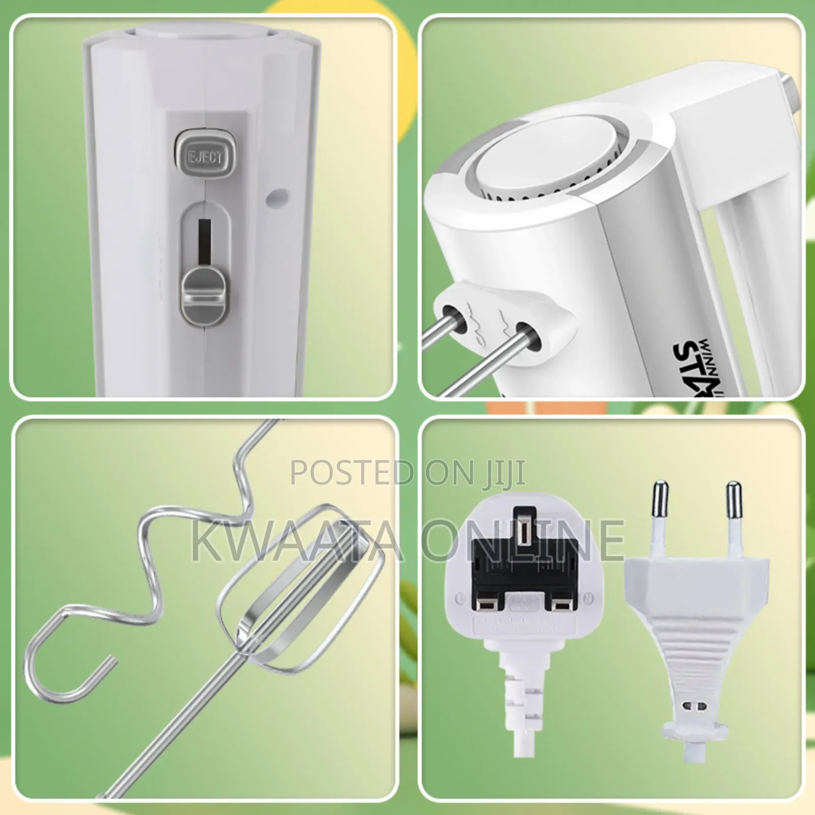 Winning Star St-5533 Multipurpose Whisk Mini Electric Hand Mixer in ...