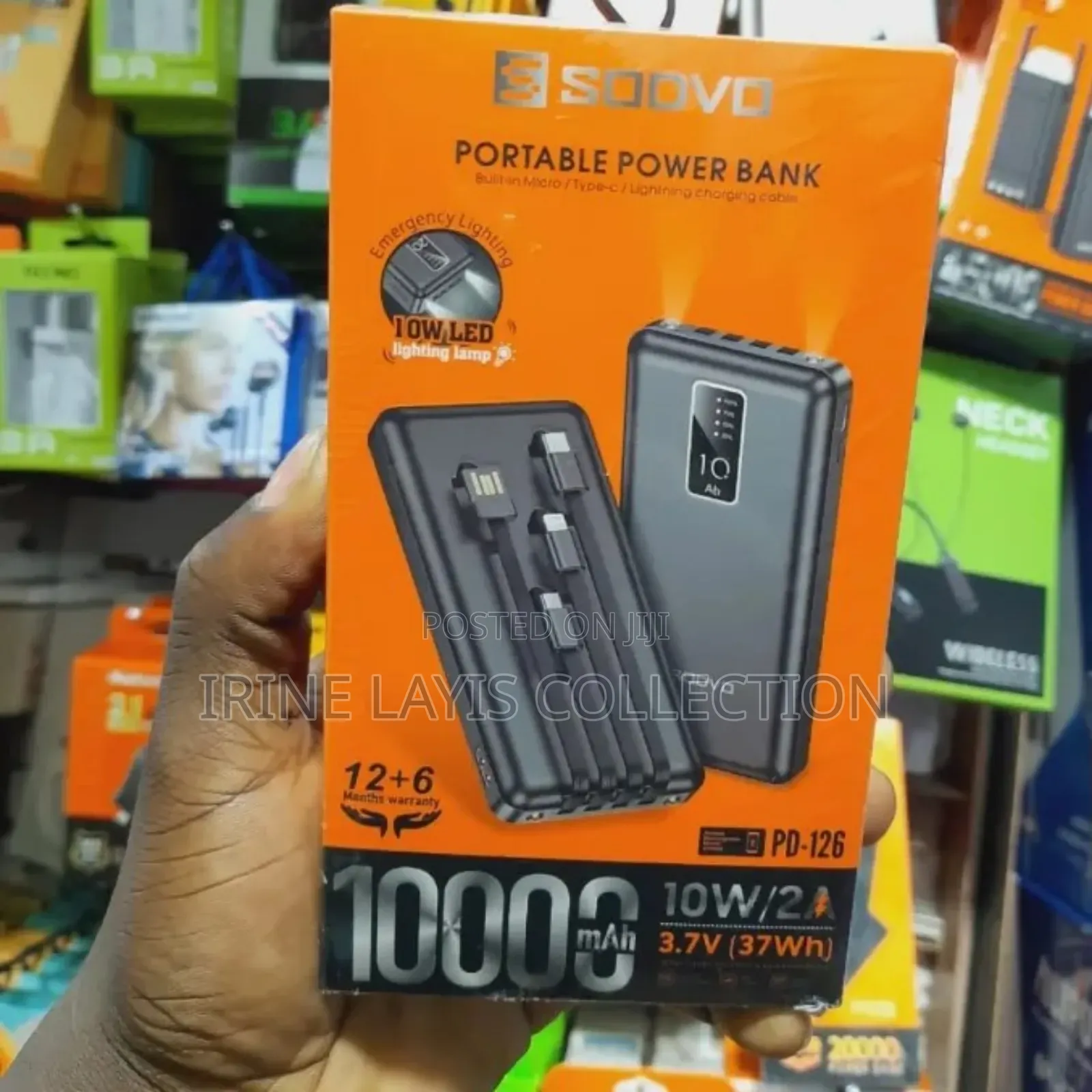 4 In1 Fast Charging Power Bank 10000mah Battery - in Central Division ...