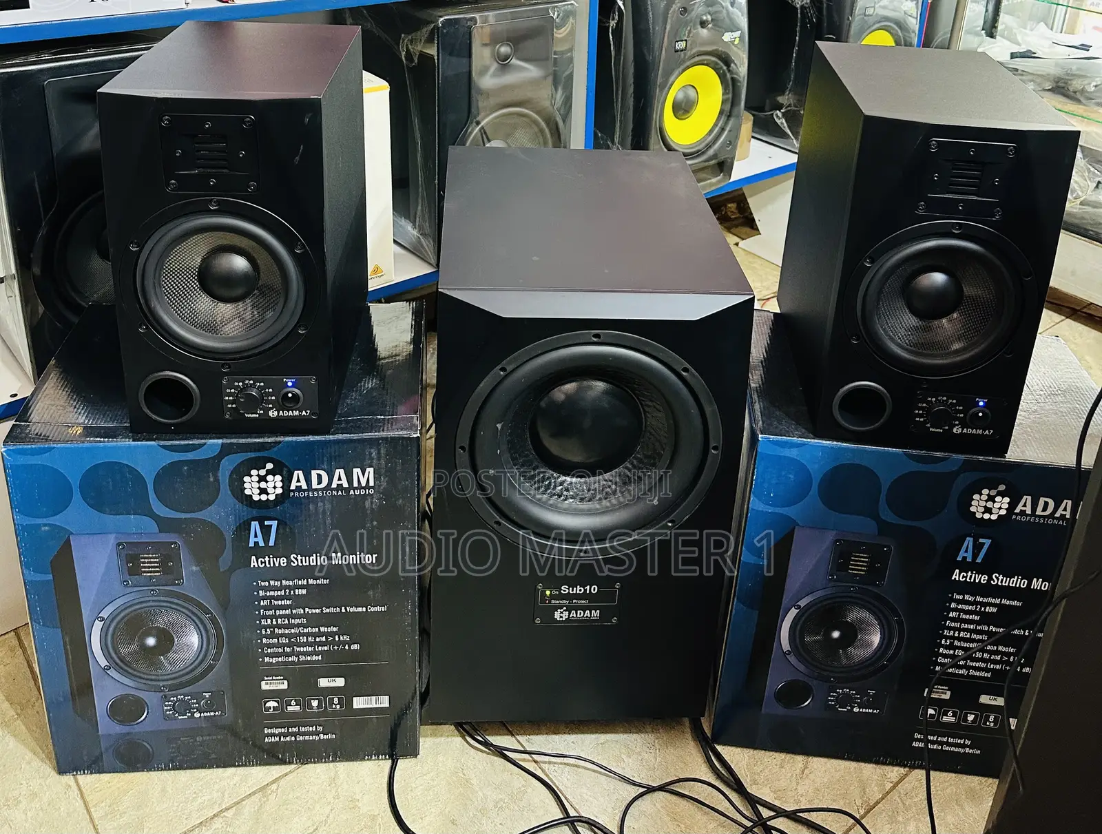 Adam Professional Audio in Central Division - Audio & Music Equipment ...