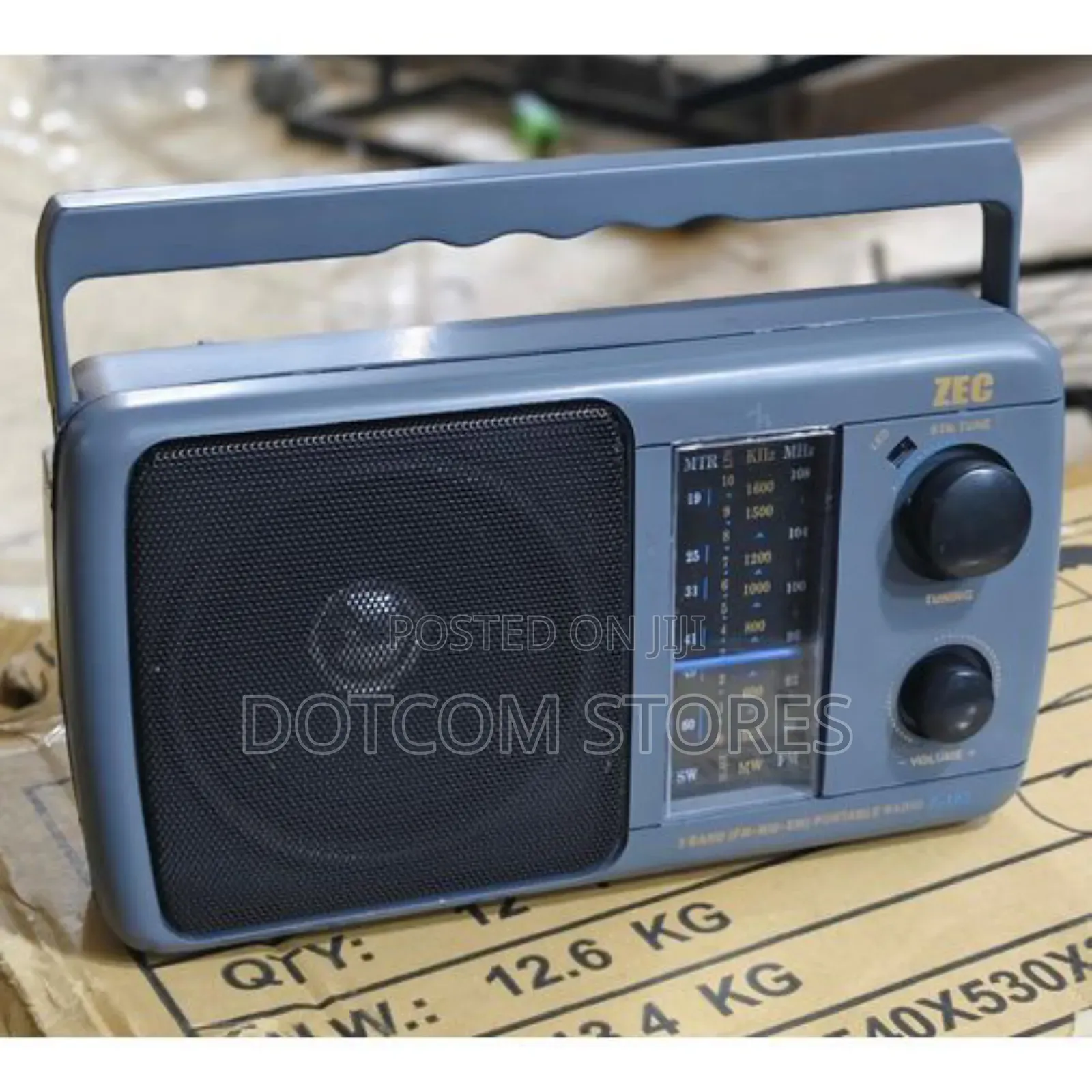 3 Band Radio Fm Mw Sw Local Channels Stations Uses 2 Battery Cells for ...