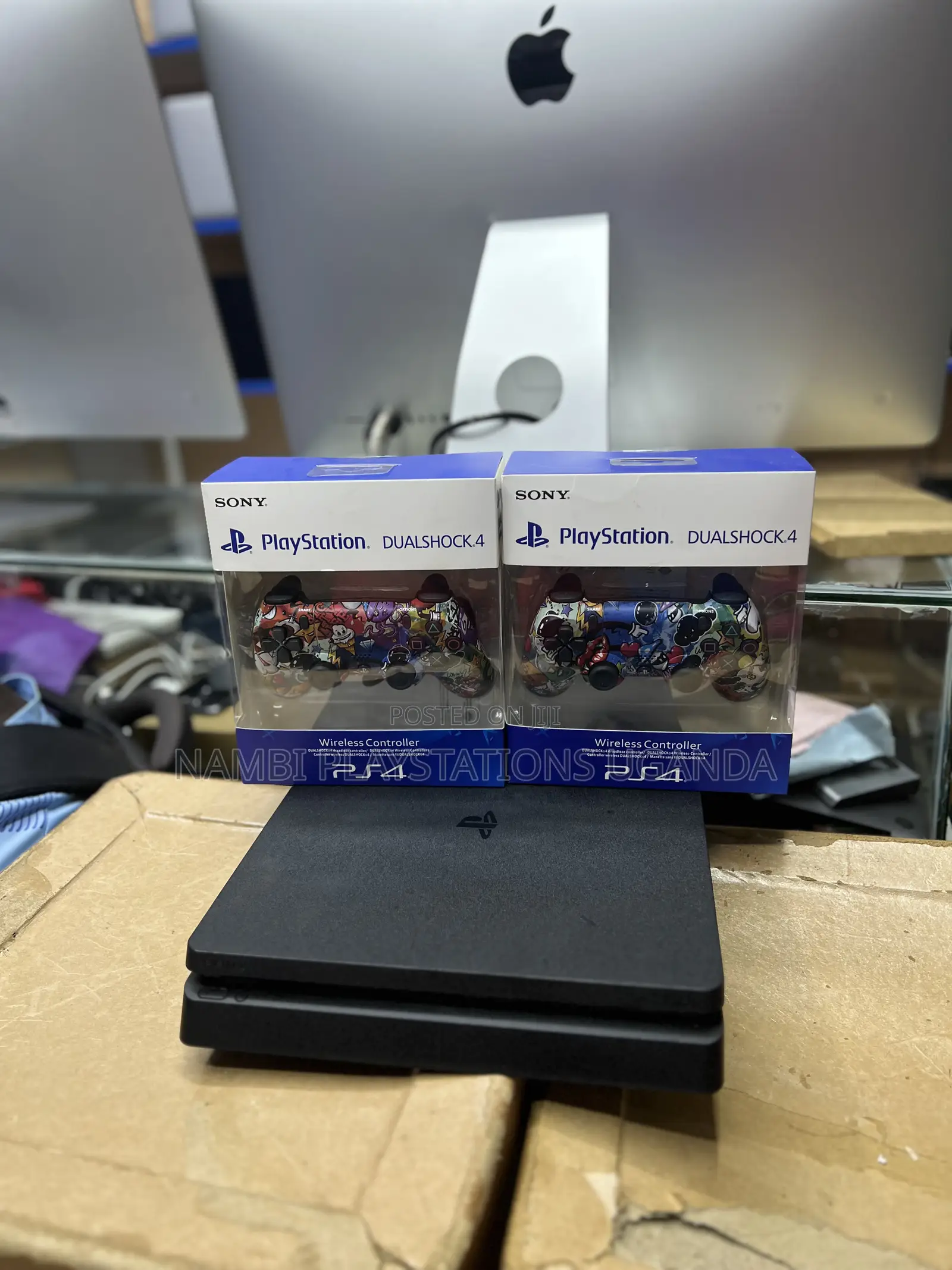 Ps4 Slim Boss Console, 2 Controllers, 15 Games Ready in Central ...