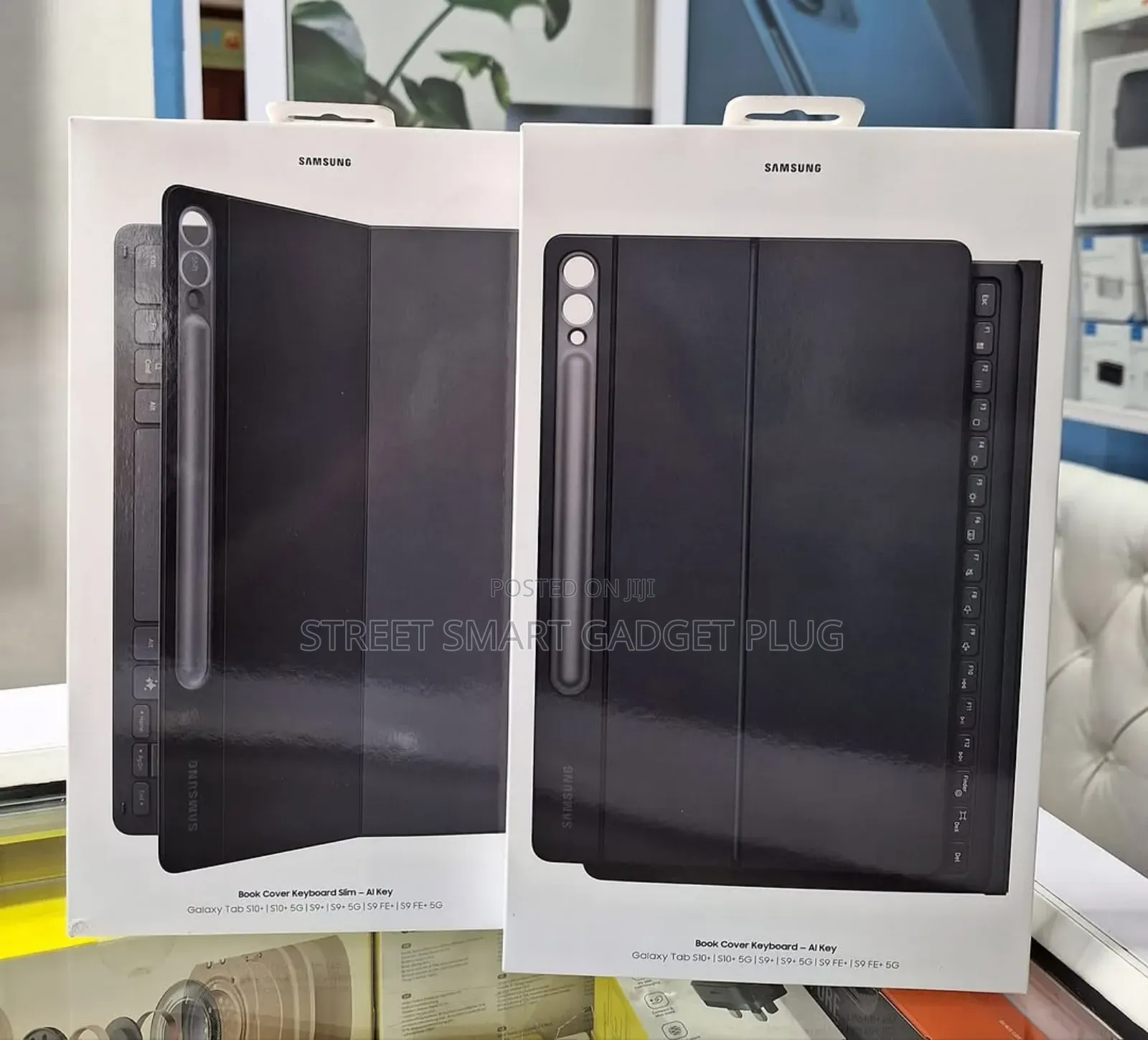 Samsung Galaxy Tab Book Cover Keyboard for S10fe/S9/S9fe in Central ...