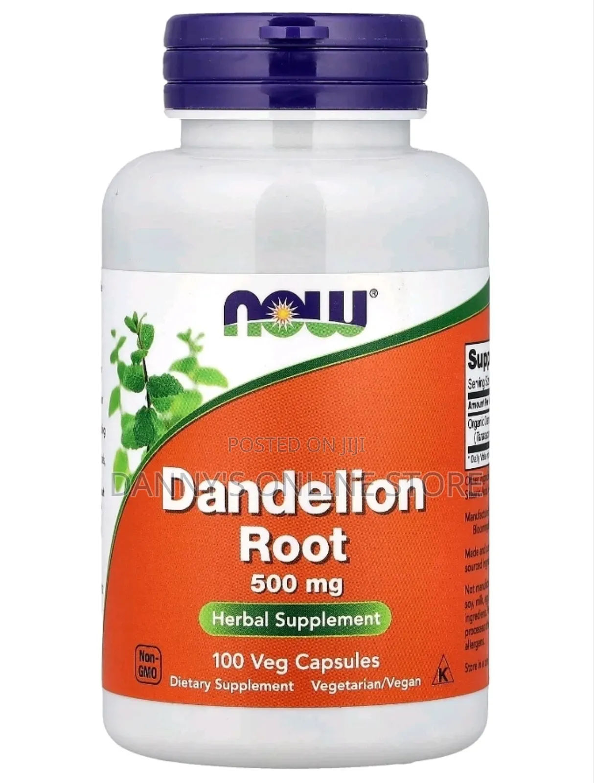 Dandelion Root, 500mg, 100 Veg Capsules in Central Division - Vitamins ...