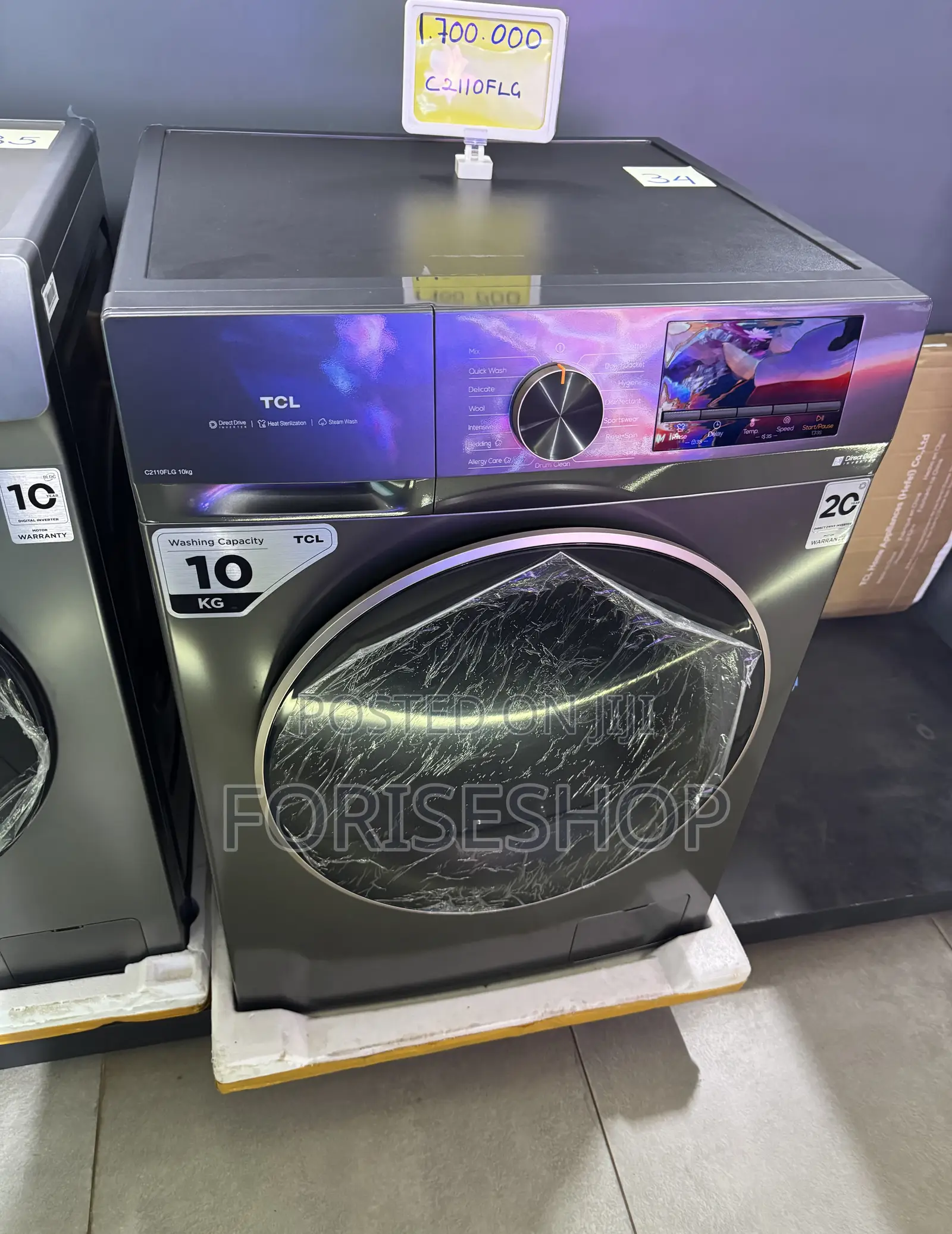 Tcl 10kgs Automatic Washing Machine in Central Division - Home ...