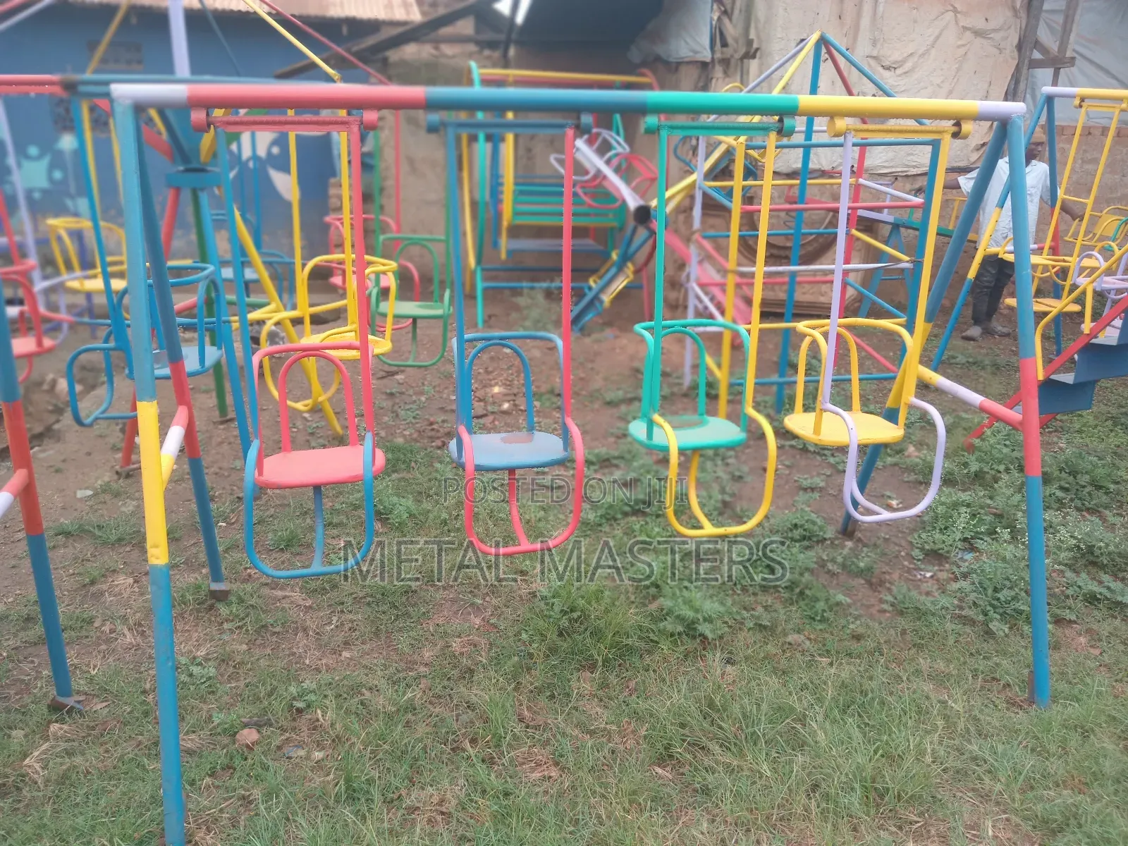 Seesaw Pipe Swing Stand in Central Division - Playground Equipment ...