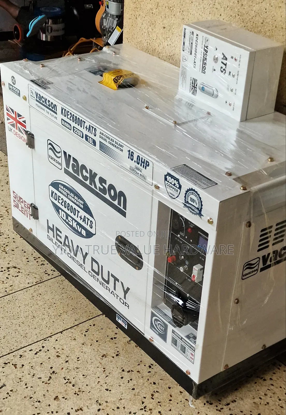 10.5 Kva Generator Vackson Silent for sale - yida true value hardware ...