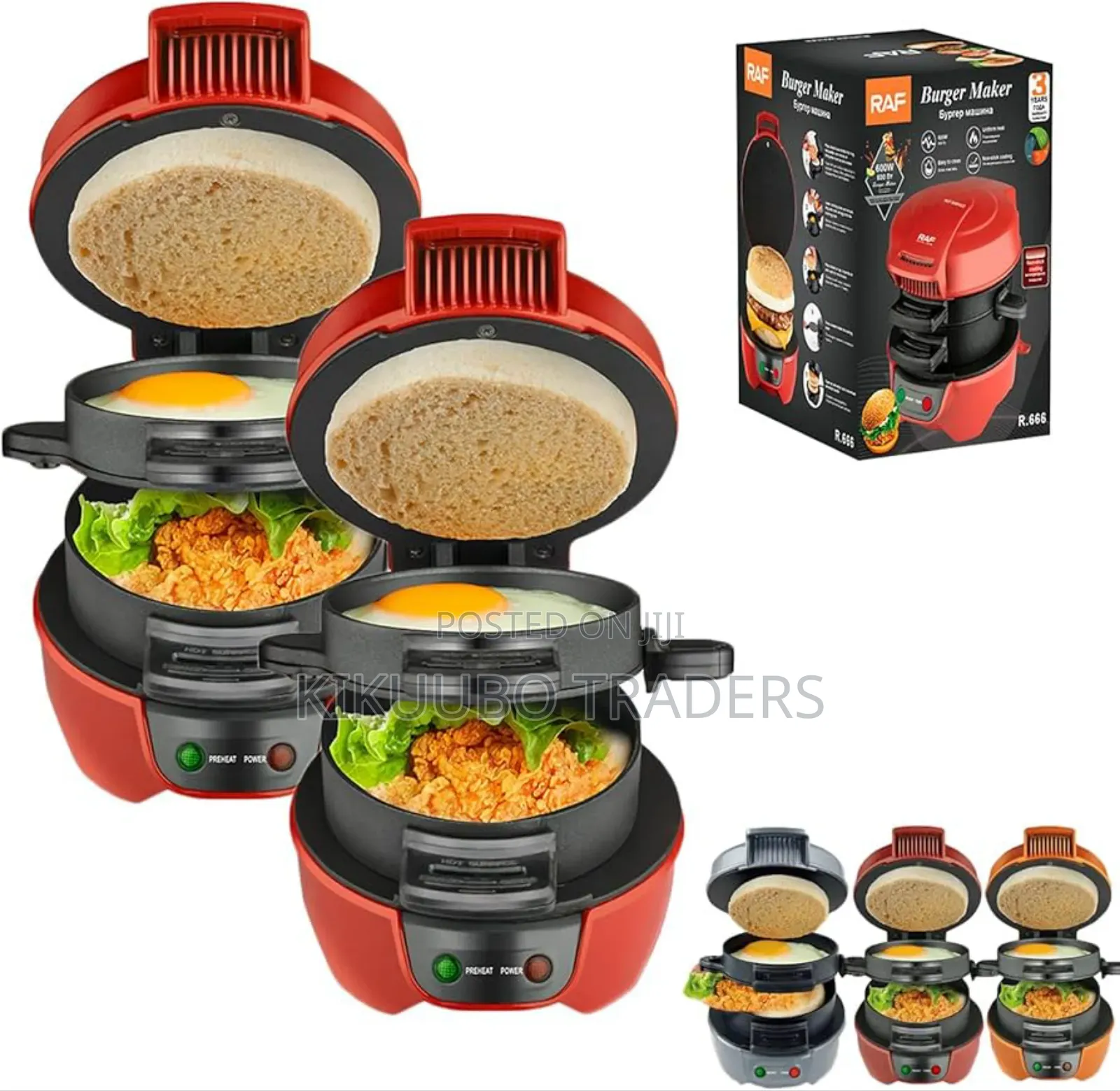 Raf 3in1 Burger Maker in Central Division - Kitchen Appliances, Real ...
