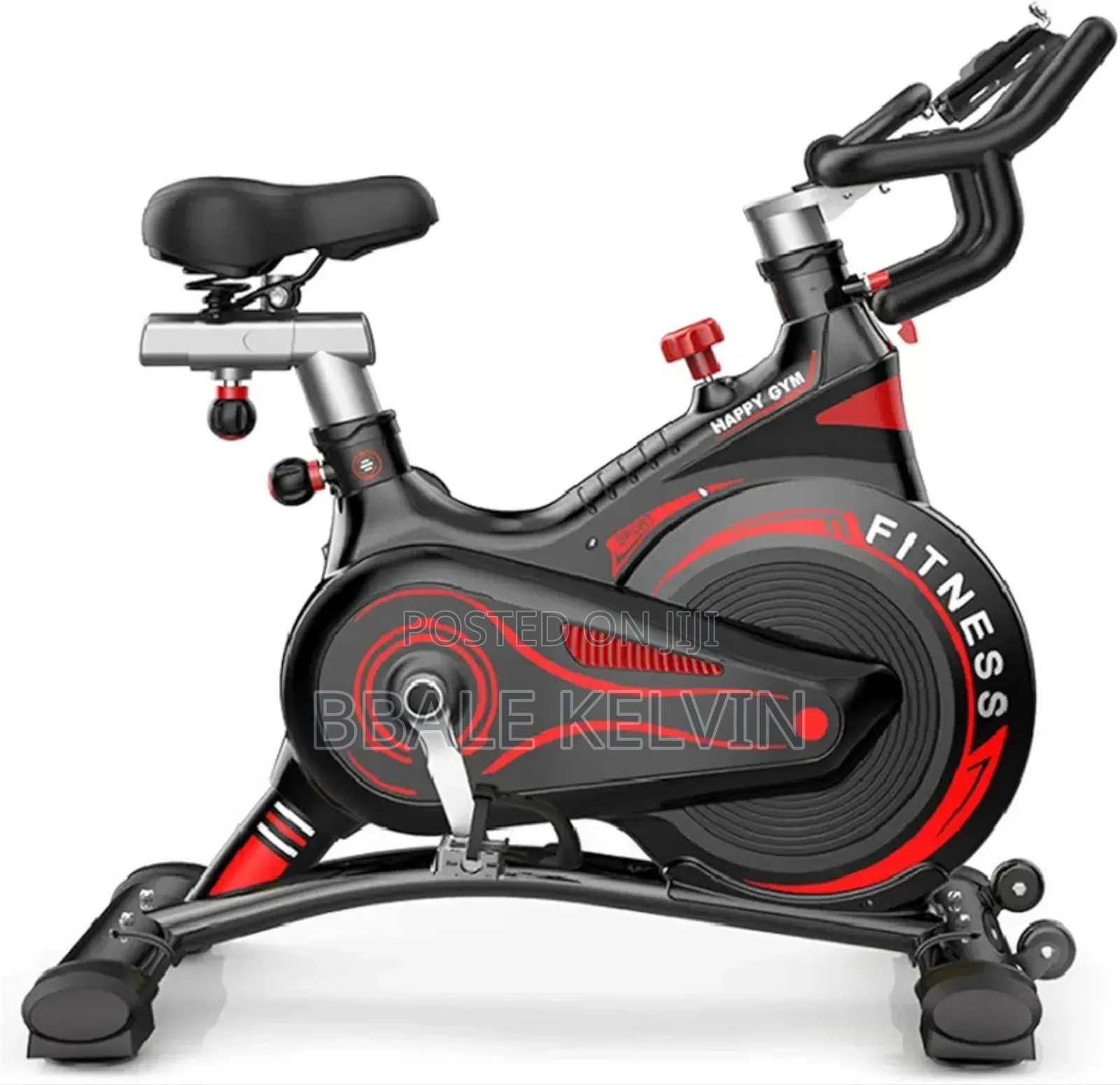 Spinning Bike Exercise Bike for Home Gym, Static Bicycle in Central ...