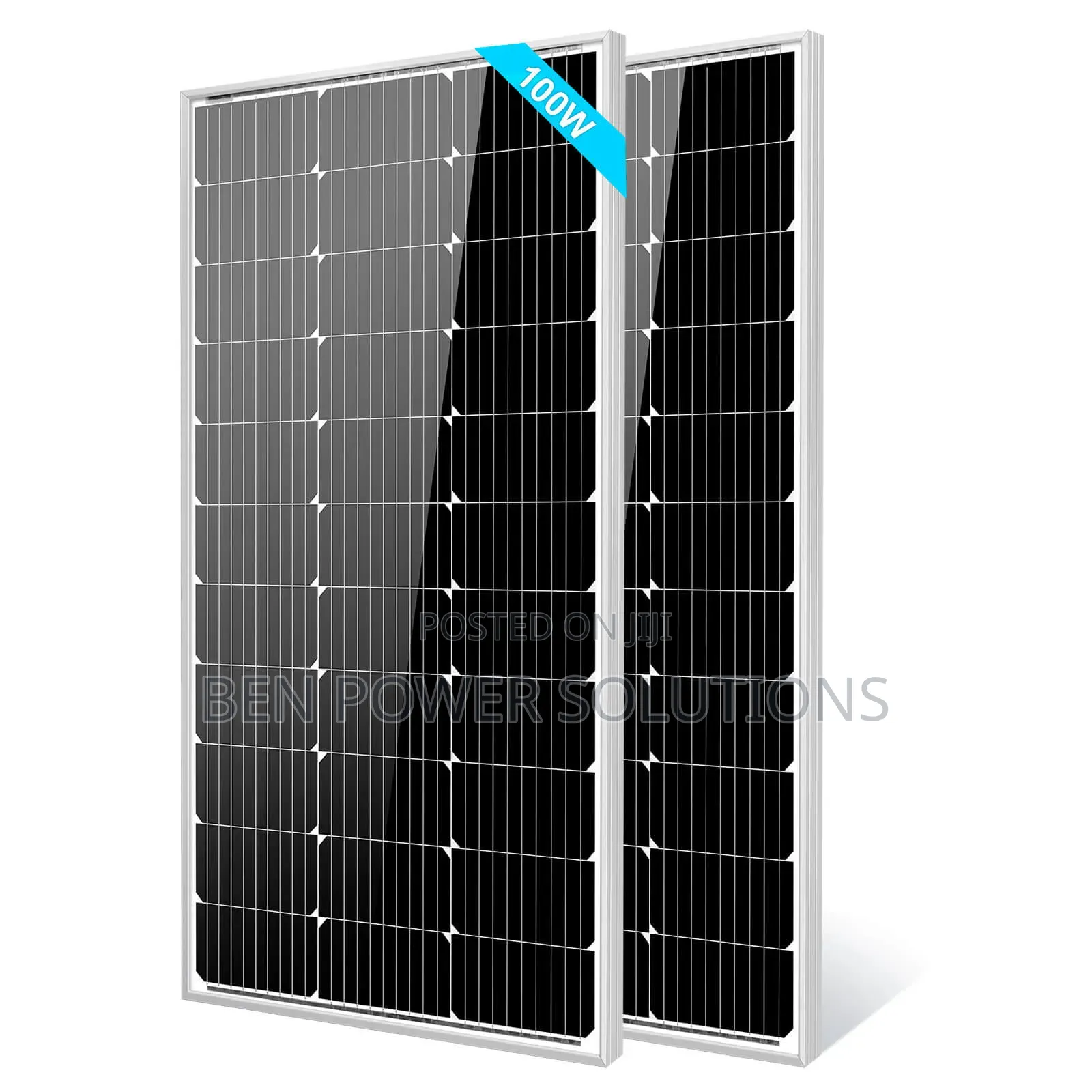 100w Mono Crystalline Solar Panels for sale - Ben Power Solutions Price ...