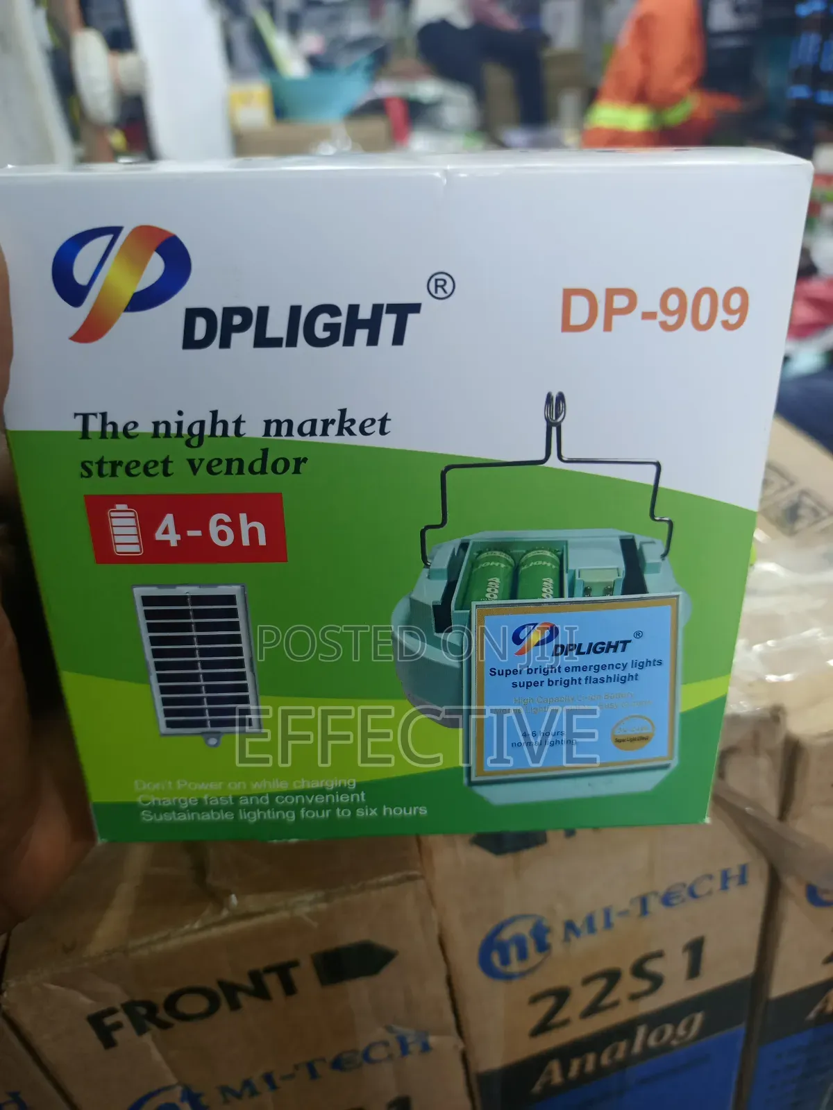 Led Solar Camping Light With A Remote Solar Panel. in Central Division ...