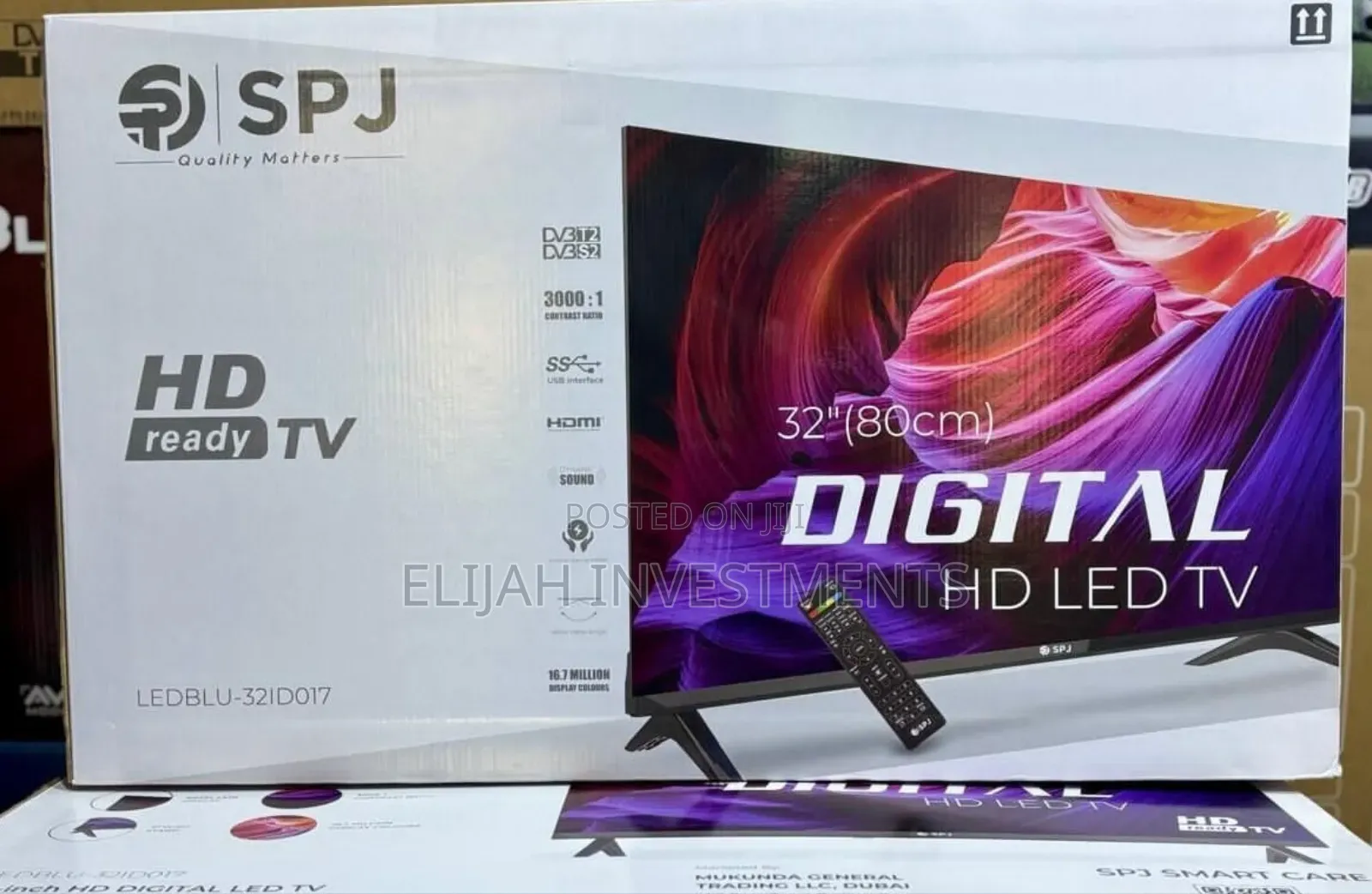 SPJ 32-Inch Hd Digital Led Tv (Model Ledblu-321d017 in Central Division ...