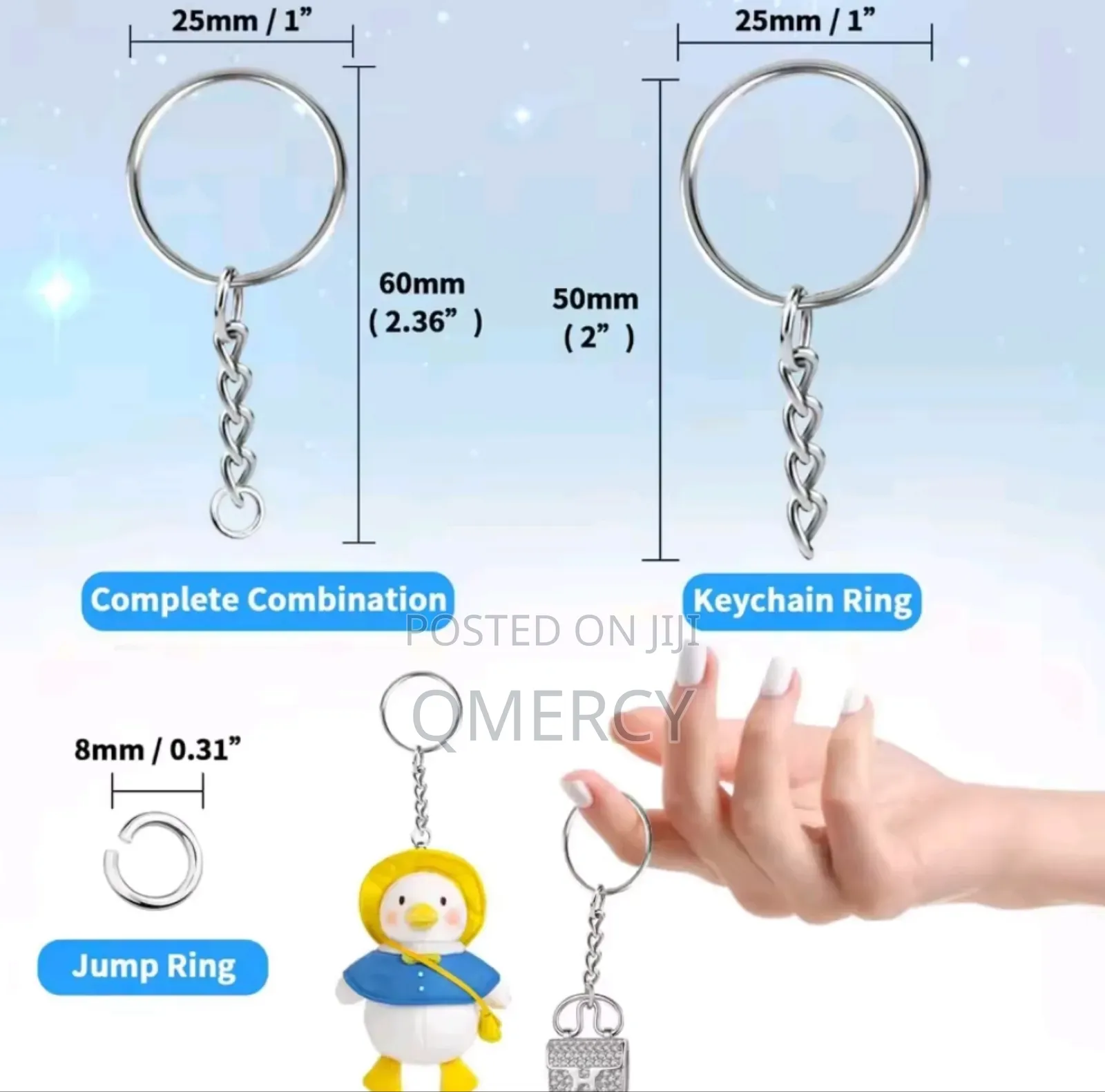 Keychain Rings in Central Division - Arts, Crafts & Awards, Elegant ...